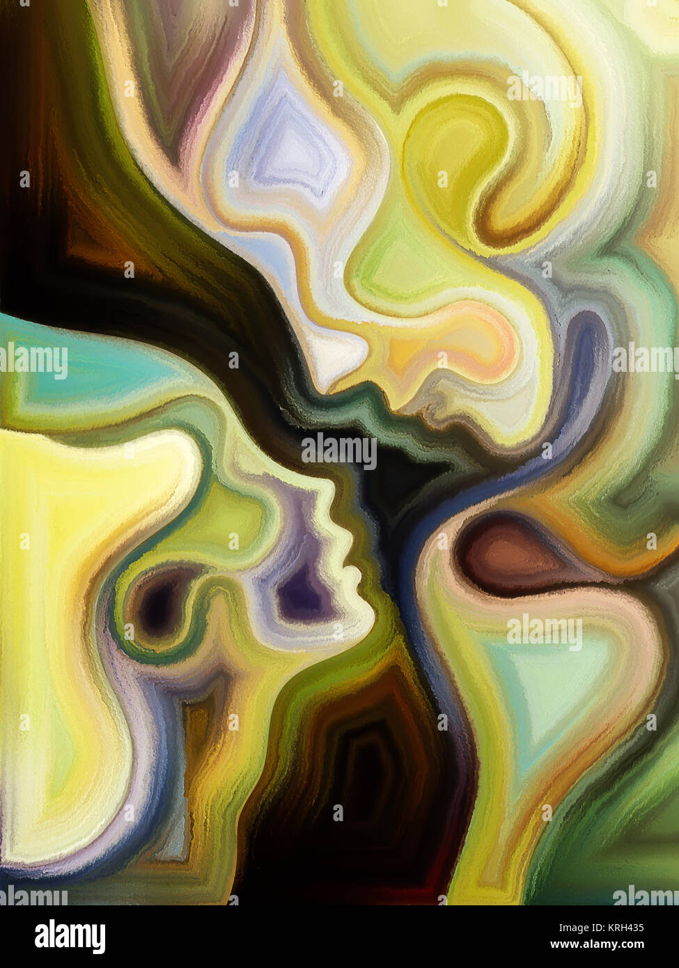 Dance of Communication Stock Photo - Alamy