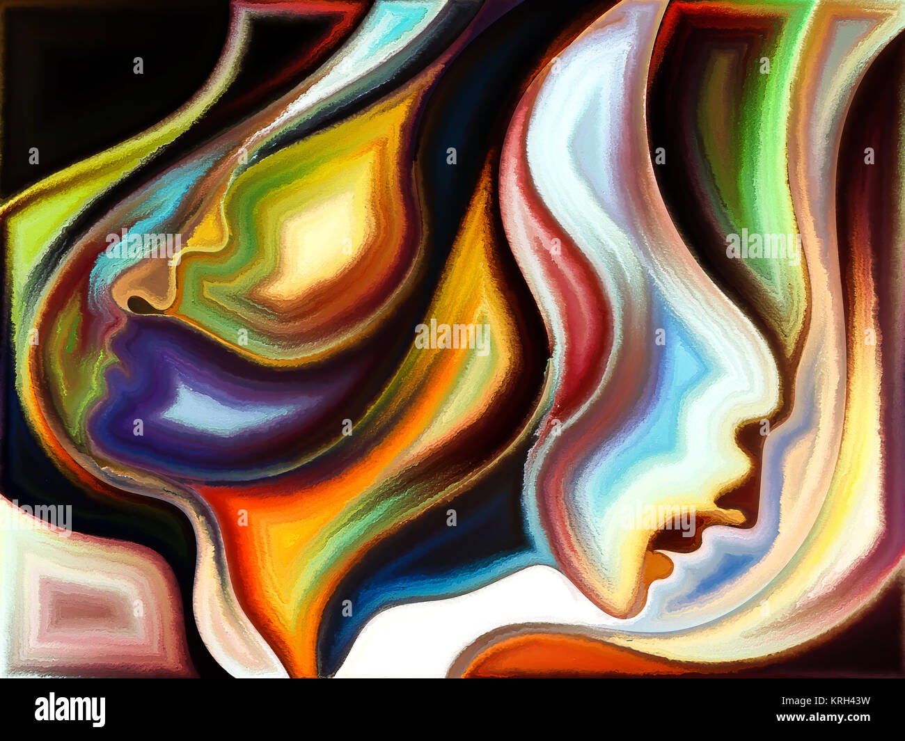 Spheres of Communication Stock Photo - Alamy