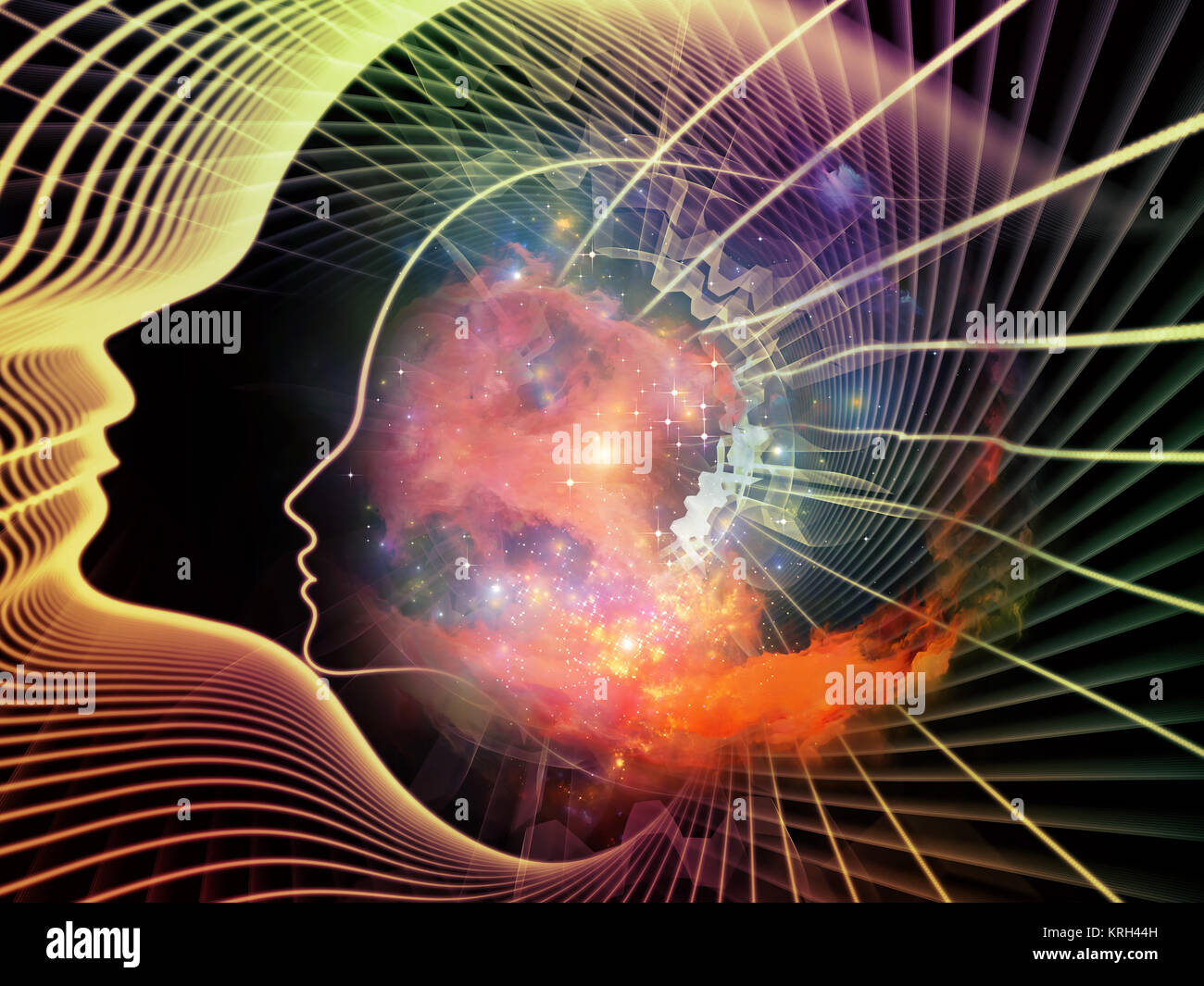 Dance of Soul and Mind Stock Photo - Alamy