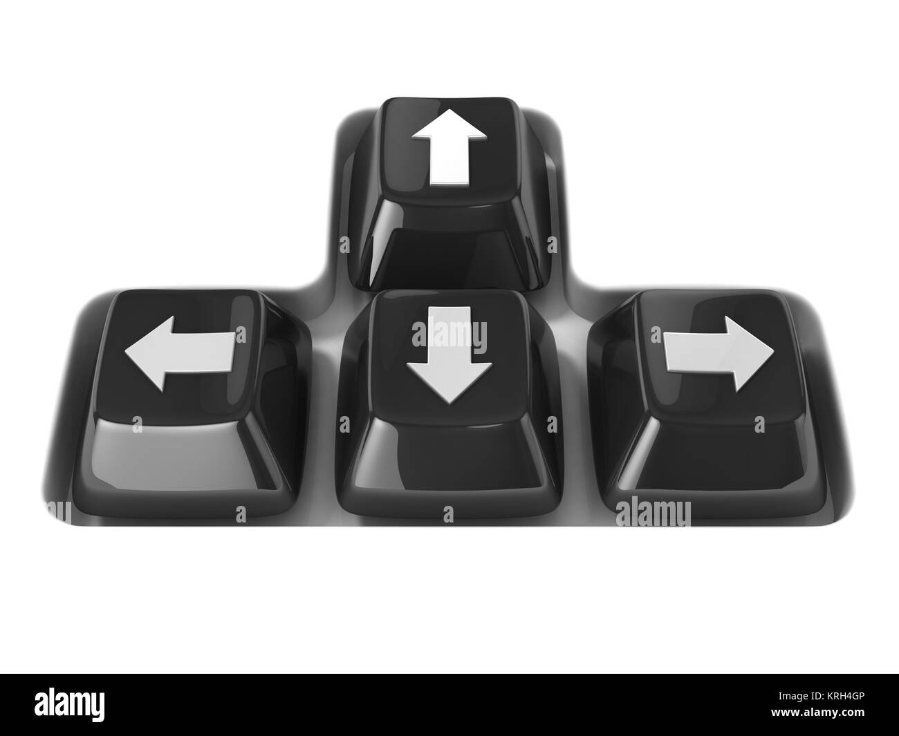 Driving direction arrows Cut Out Stock Images & Pictures - Alamy