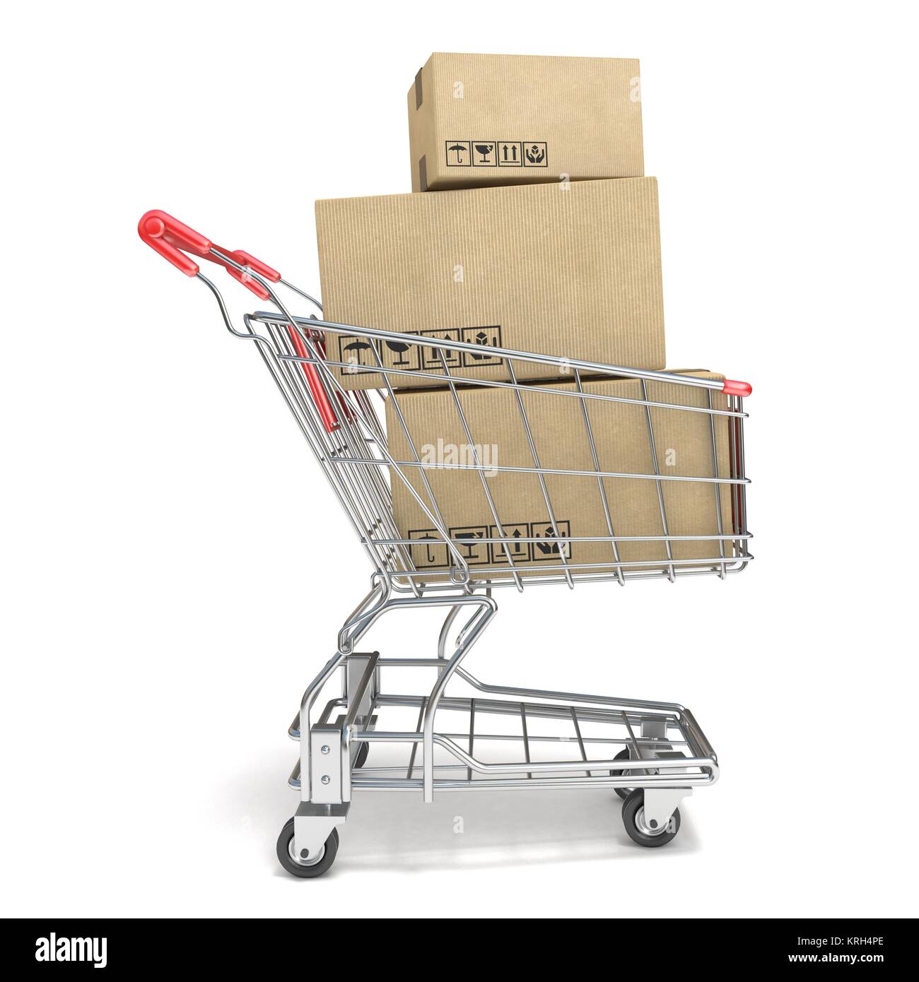 Produce boxes Cut Out Stock Images & Pictures - Alamy