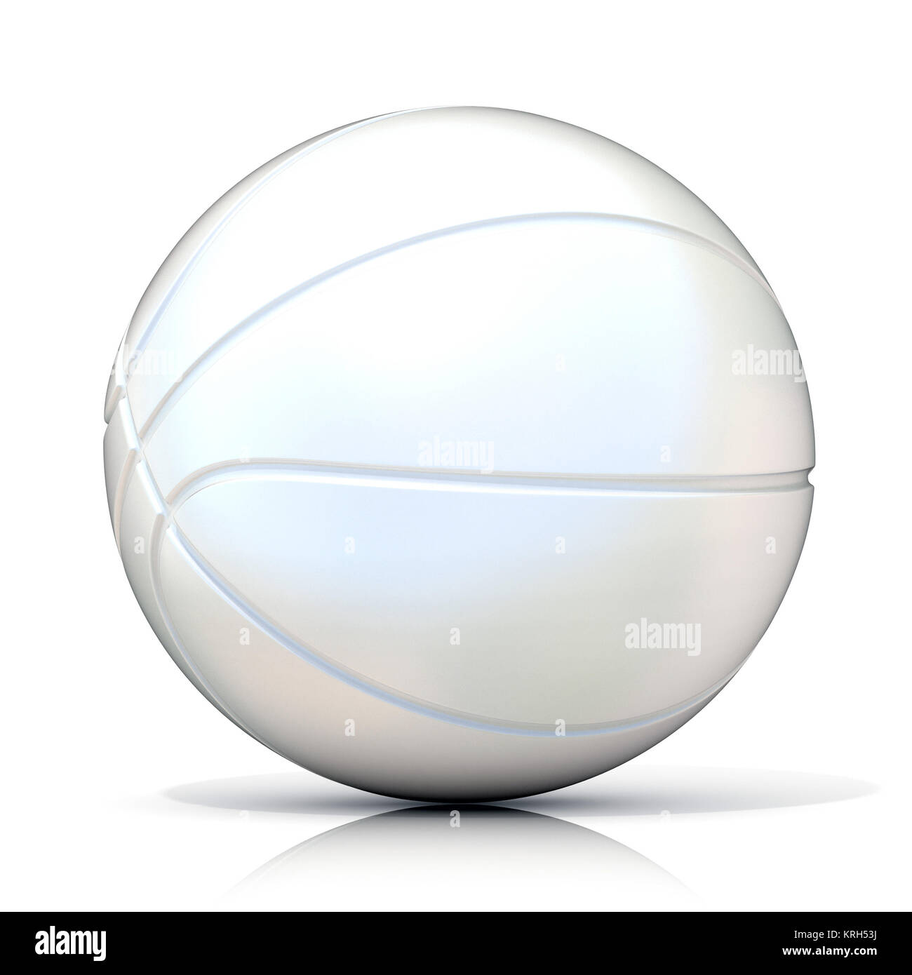 White basketball ball Stock Photo - Alamy