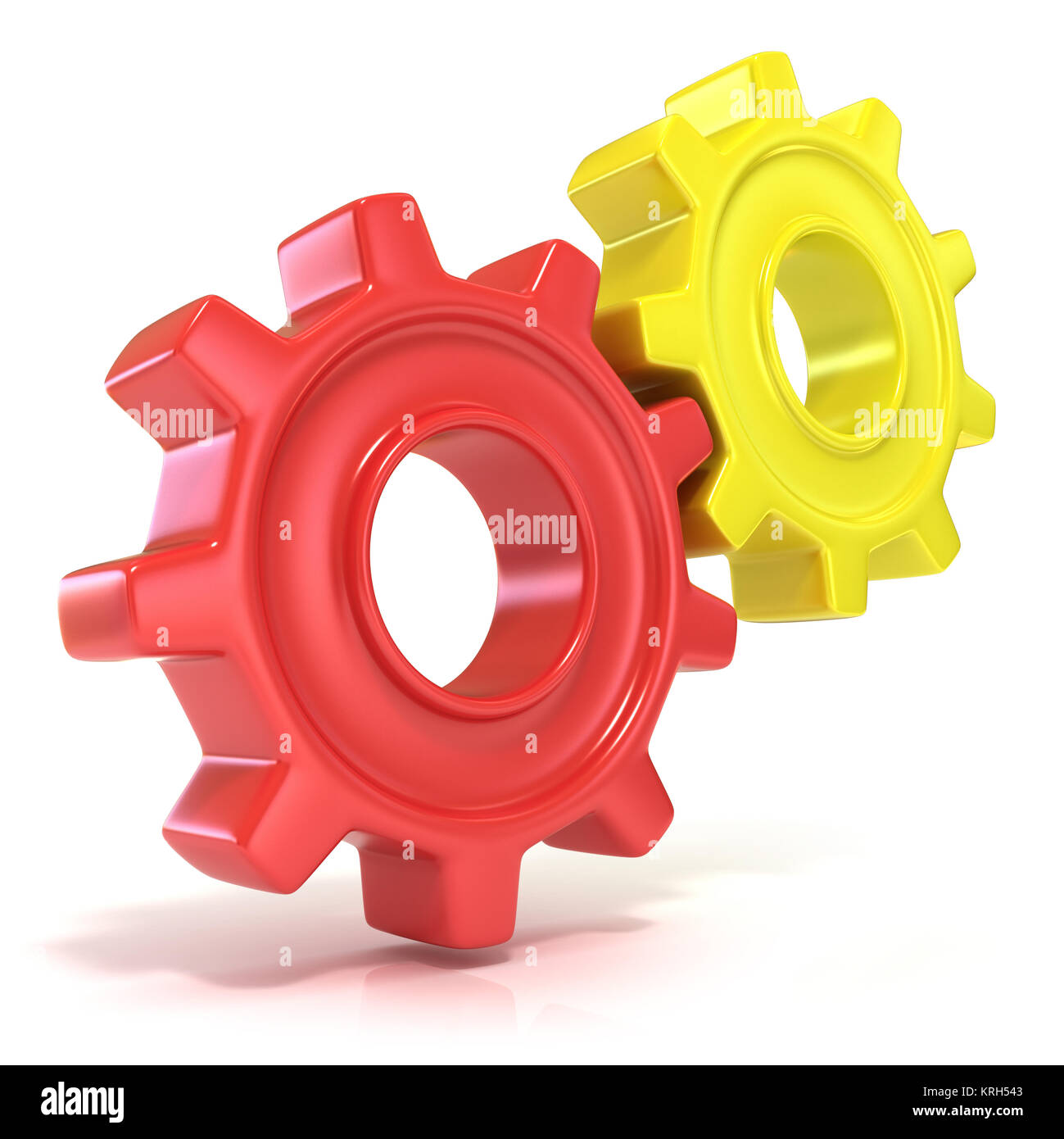 Technical data icon gear Cut Out Stock Images & Pictures - Alamy