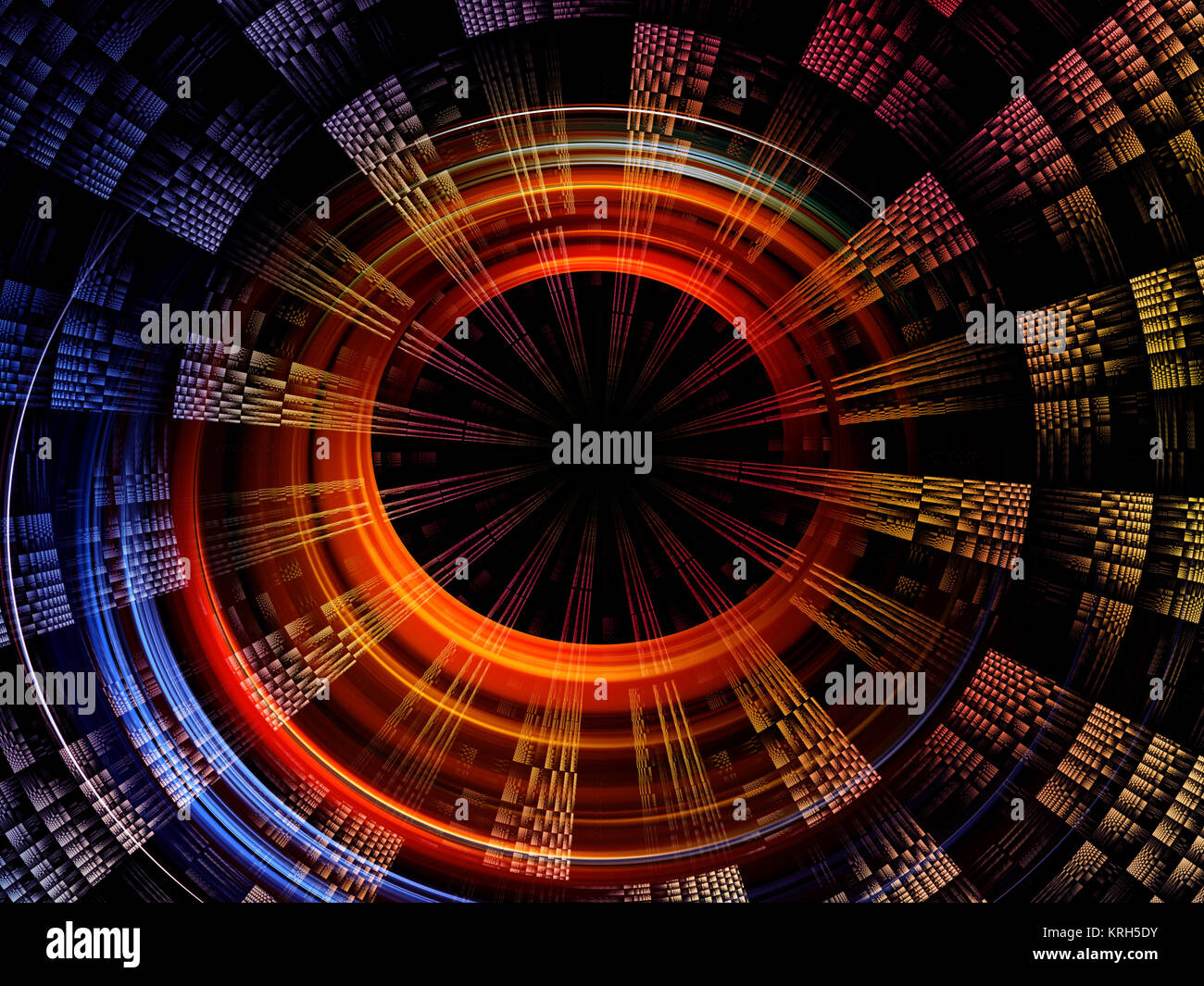 Source of Circular Destination Stock Photo - Alamy