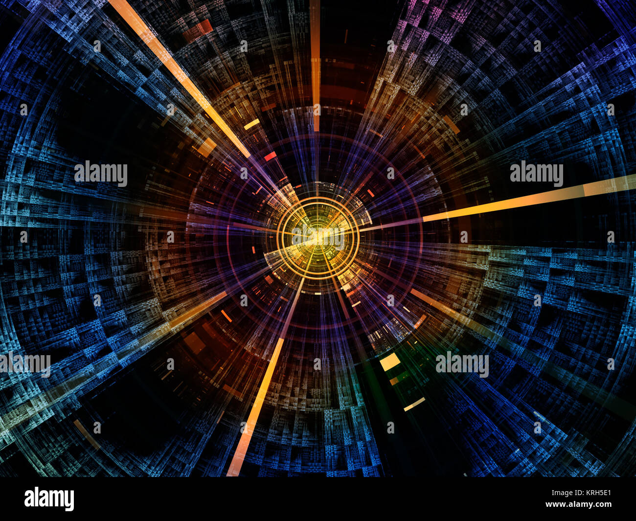 Source of Circular Destination Stock Photo - Alamy