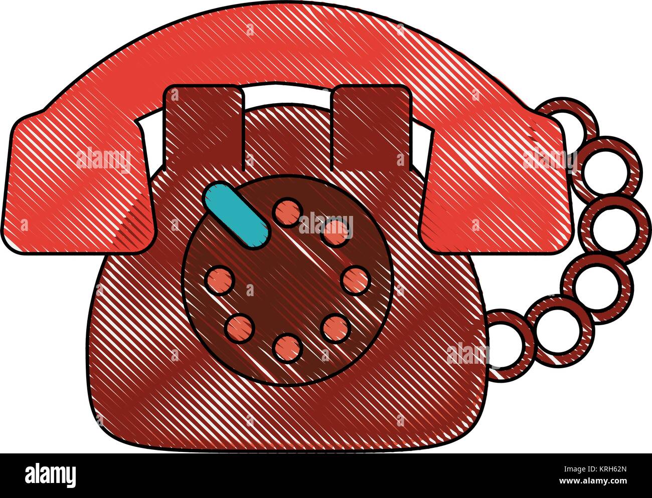 Vintage telephone symbol Stock Vector Image & Art - Alamy
