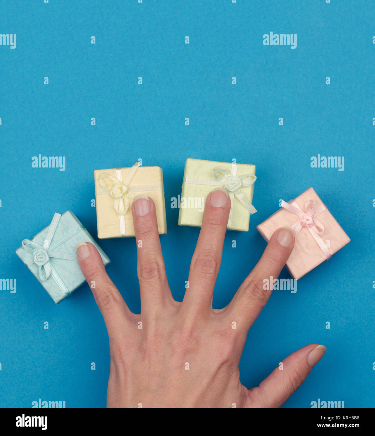 I want them all presents Stock Photo - Alamy