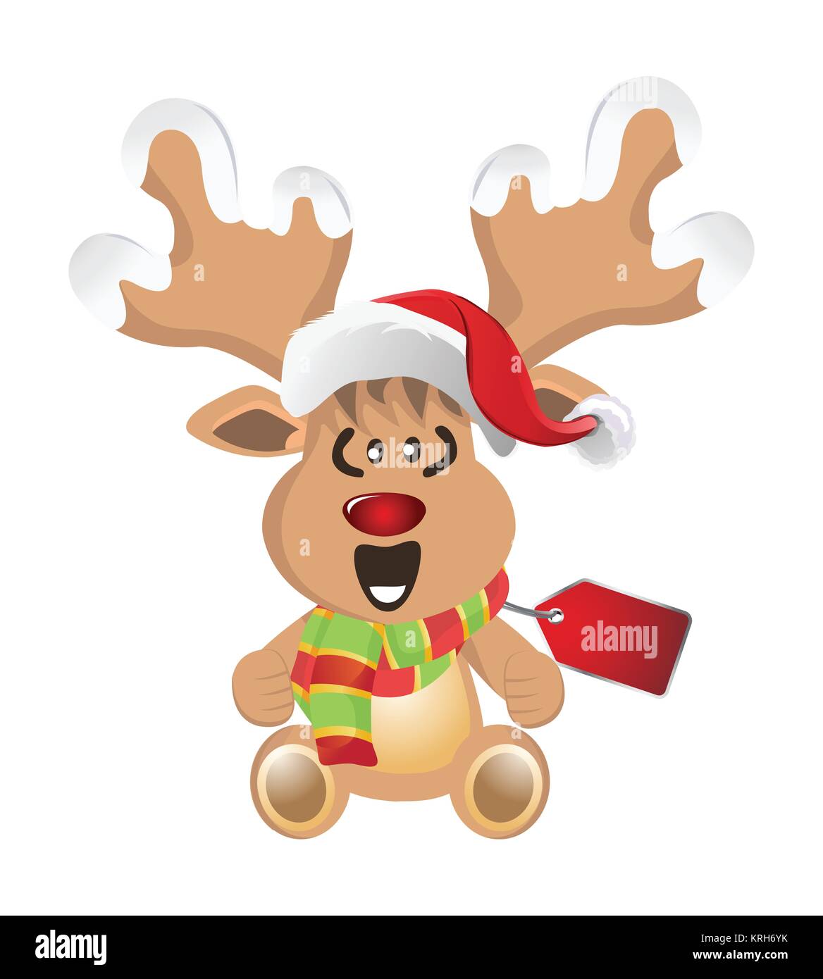 Set cartoon christmas fir hi-res stock photography and images - Alamy