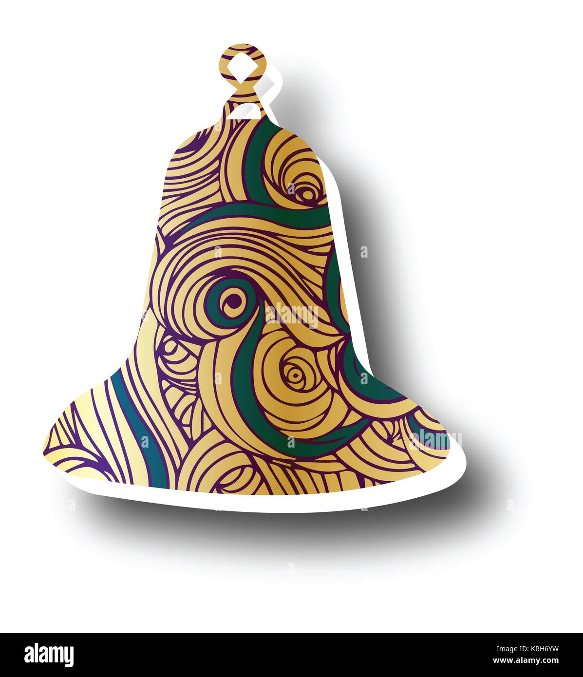 Ringing bell sign Cut Out Stock Images & Pictures - Alamy