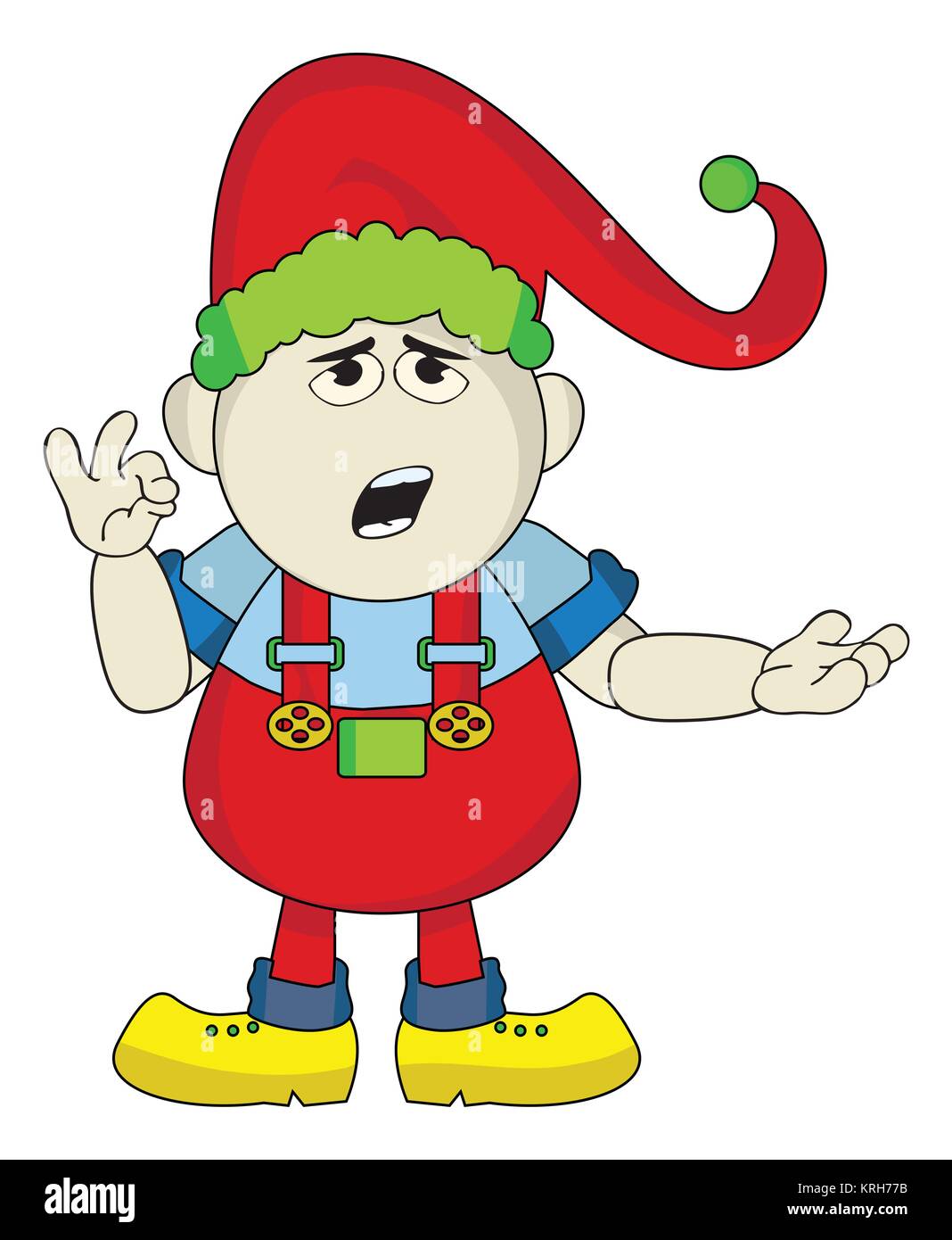 Happy holiday characters family Cut Out Stock Images & Pictures - Alamy
