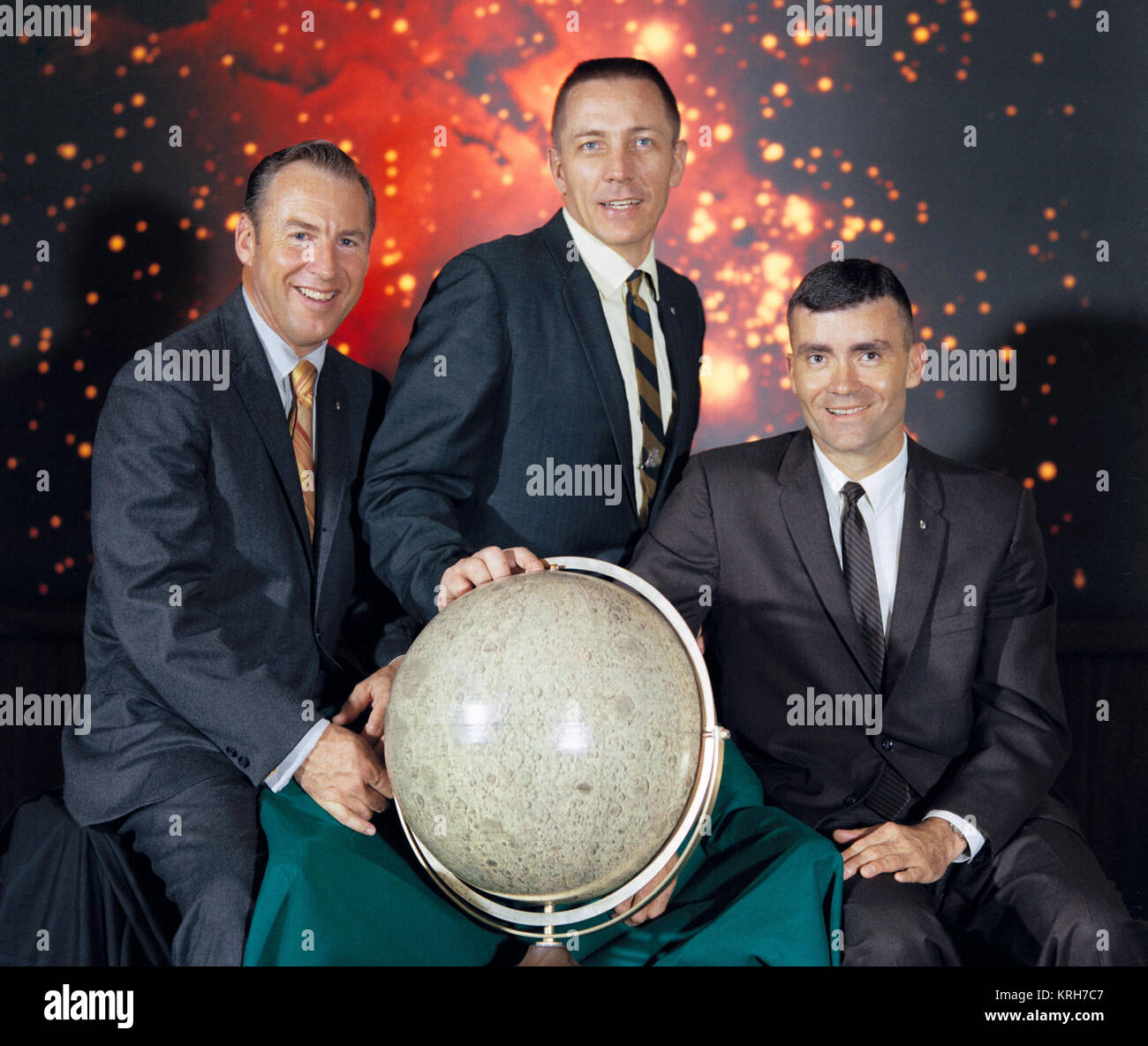 Apollo 13 Prime Crew Stock Photo - Alamy