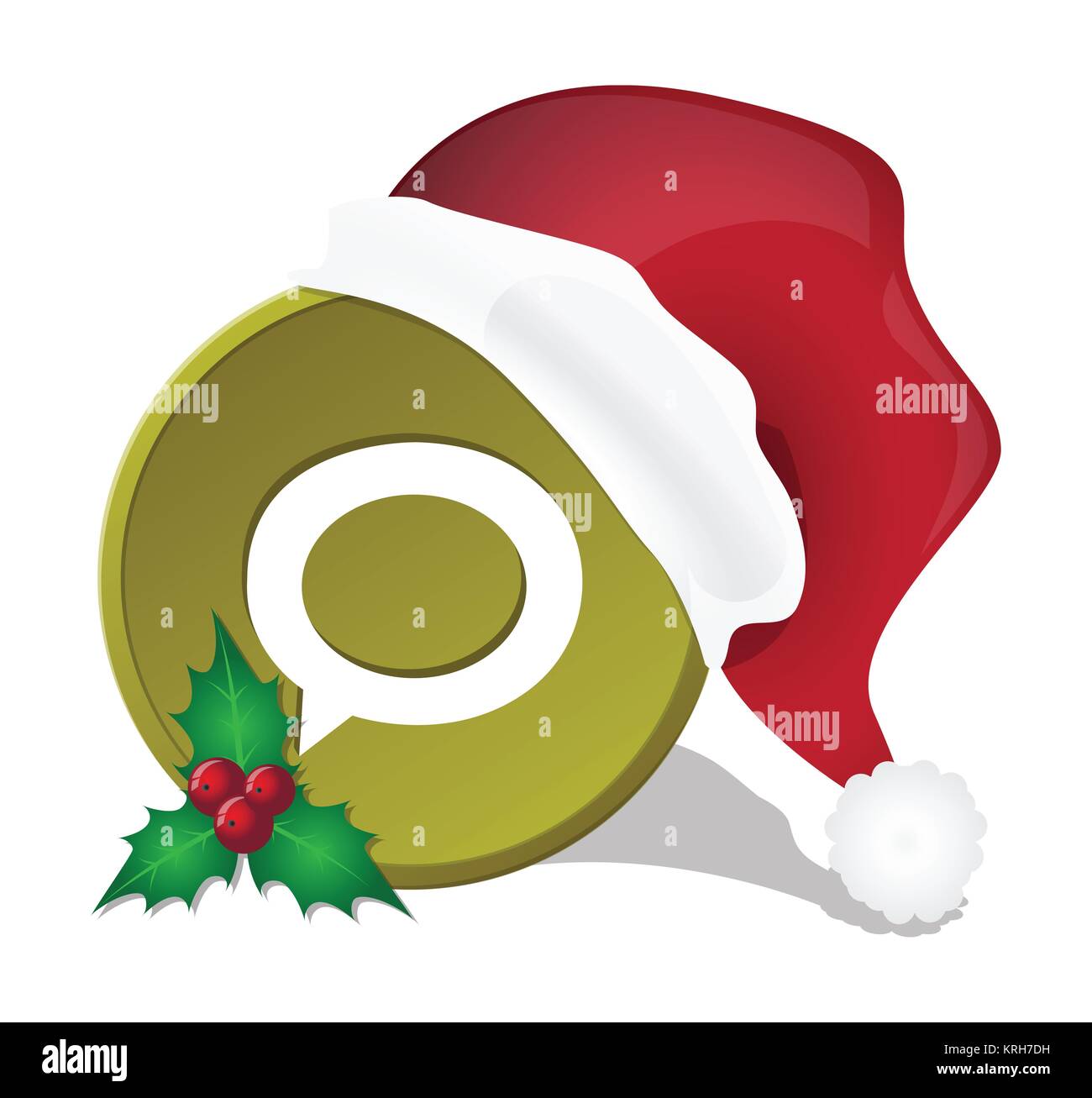 Christmas social media network Cut Out Stock Images & Pictures - Alamy