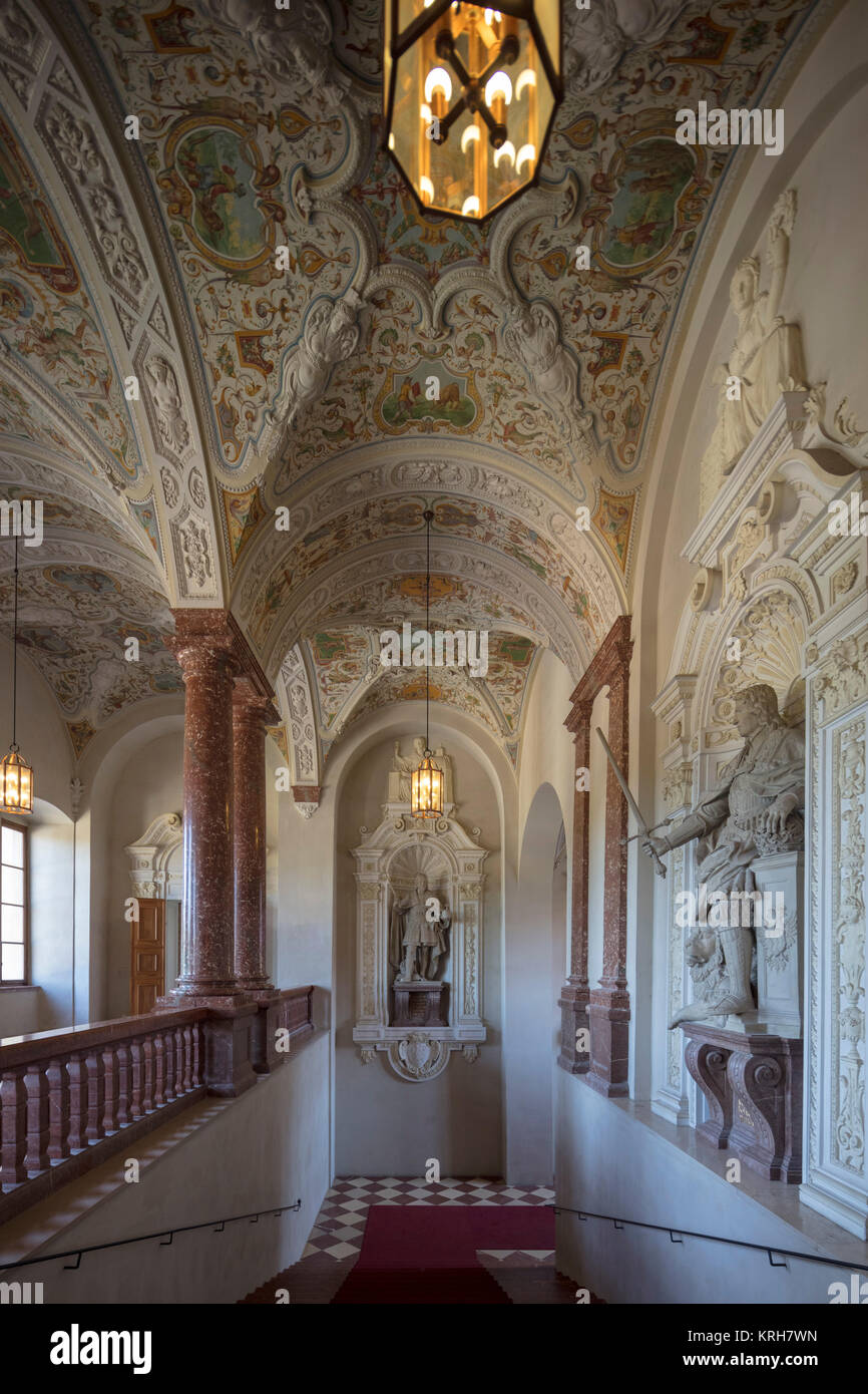 Royal palace stairs interior hi-res stock photography and images - Alamy