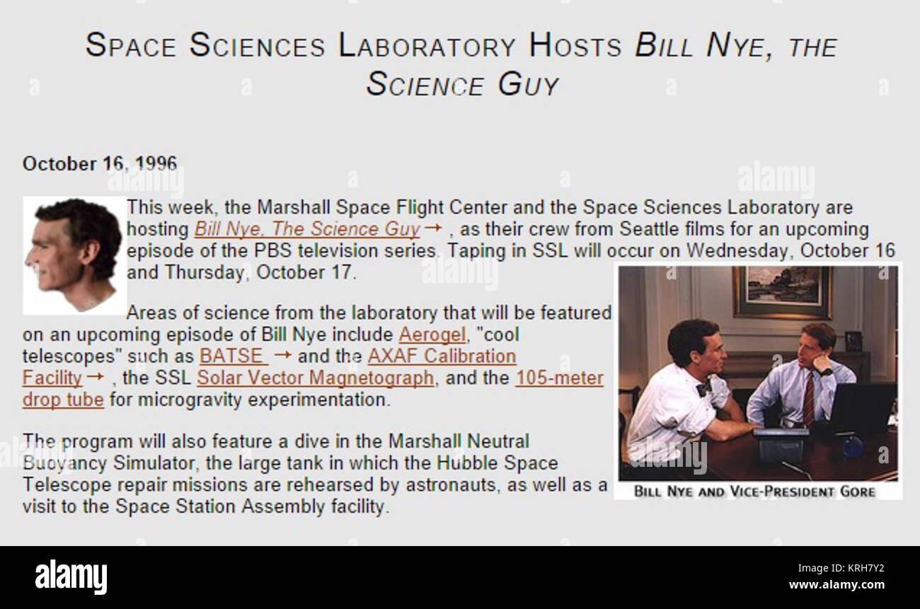 Bill nye the science guy hi-res stock photography and images - Alamy