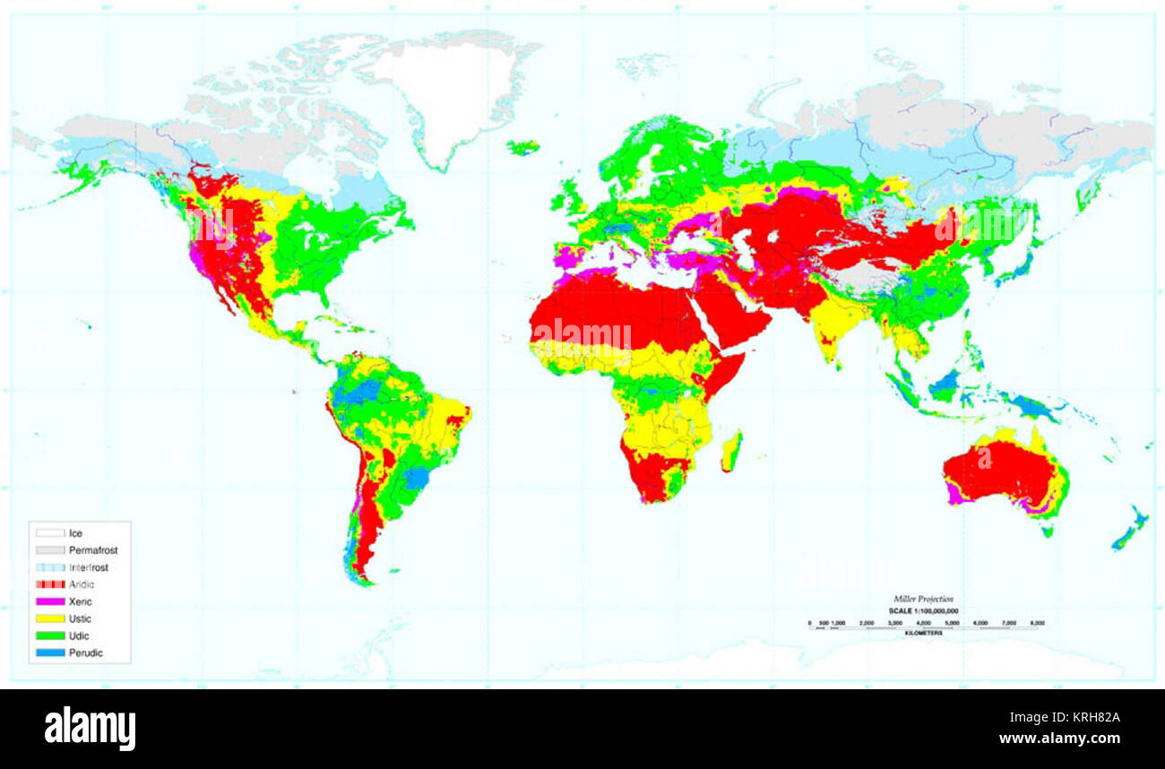 Soil moisture regimes Stock Photo - Alamy