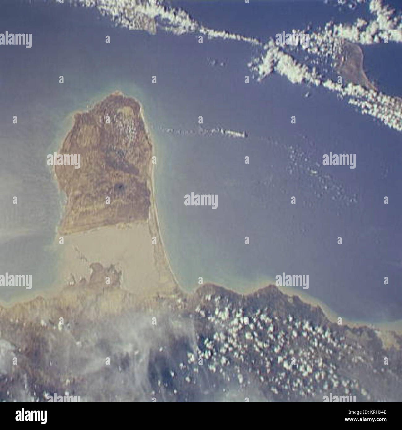 Paraguana Peninsula STS064-209-64 Stock Photo - Alamy