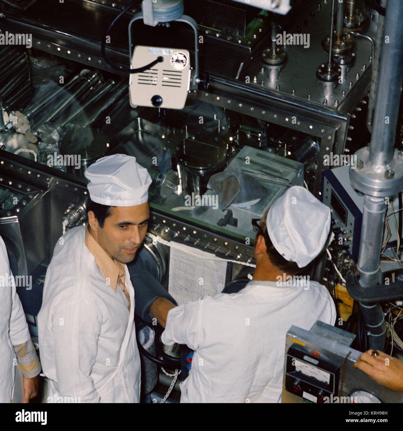 Harrison H. Schmitt, Lunar Receiving Laboratory, 12-27-1972 Stock Photo ...