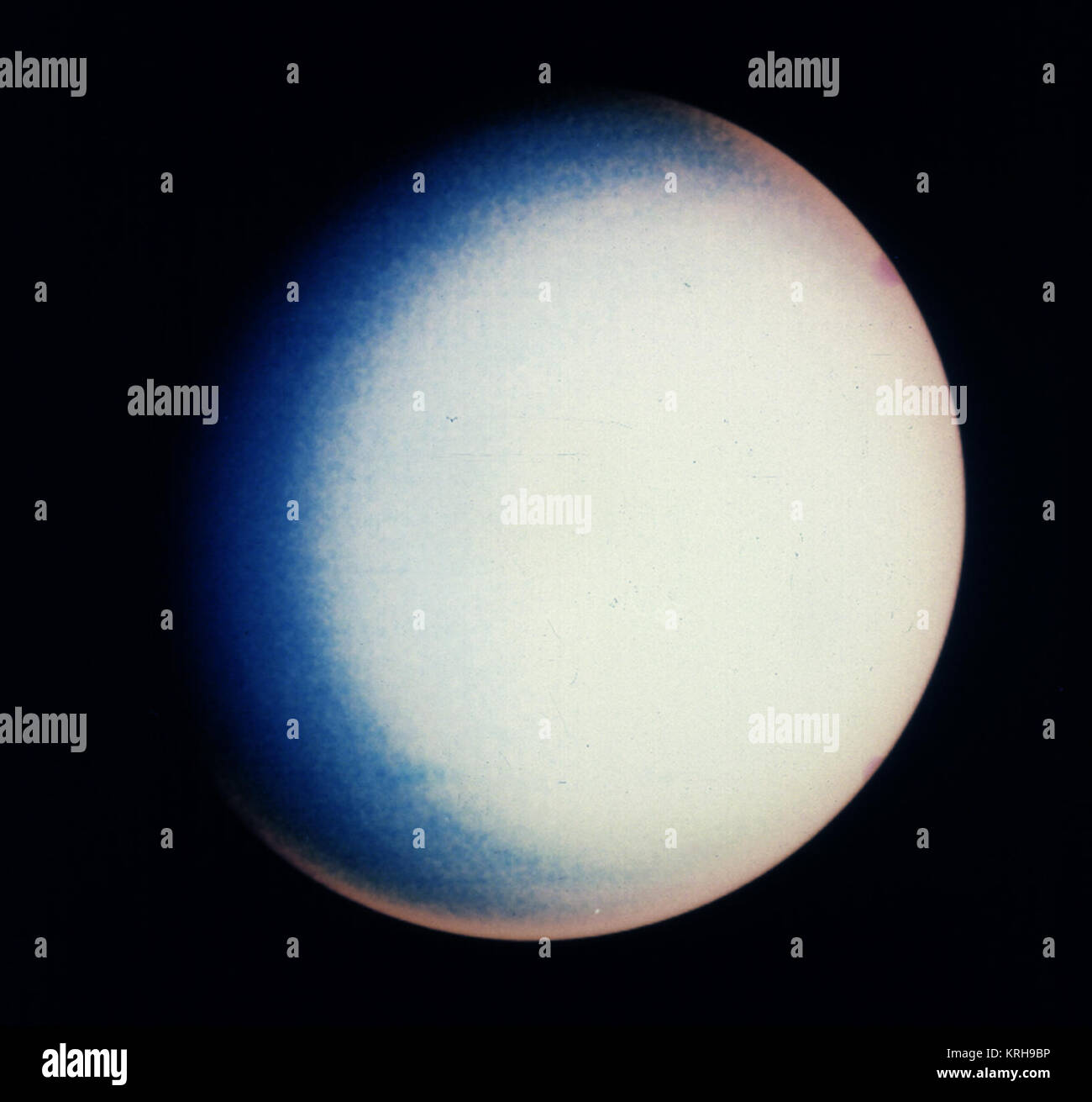 False-color image of Uranus Stock Photo - Alamy