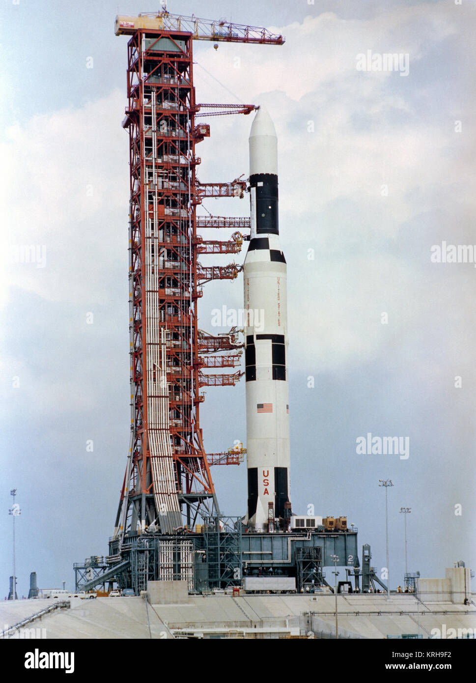 Ground-Level View of Pad A, Launch Complex 39, Kennedy Space Center ...