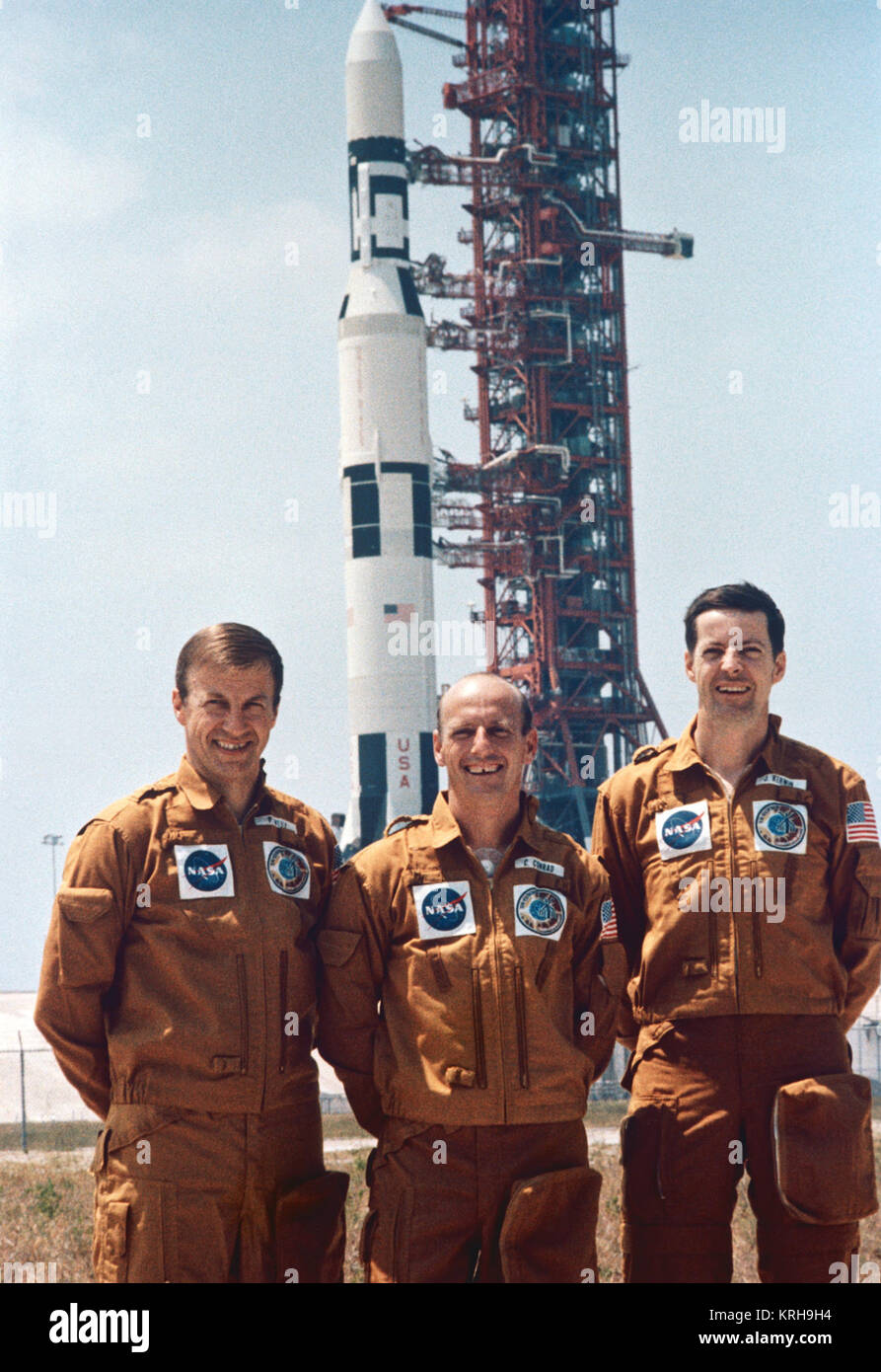 Skylab 2 Crew Members Stock Photo - Alamy