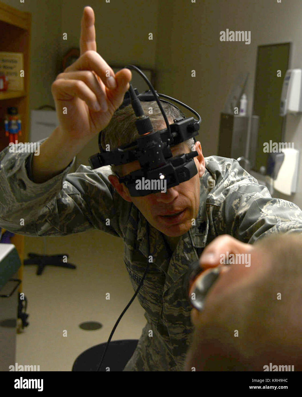 Dr. (Lt. Col.) Richard Baird, an optometrist with the 412th Medical ...