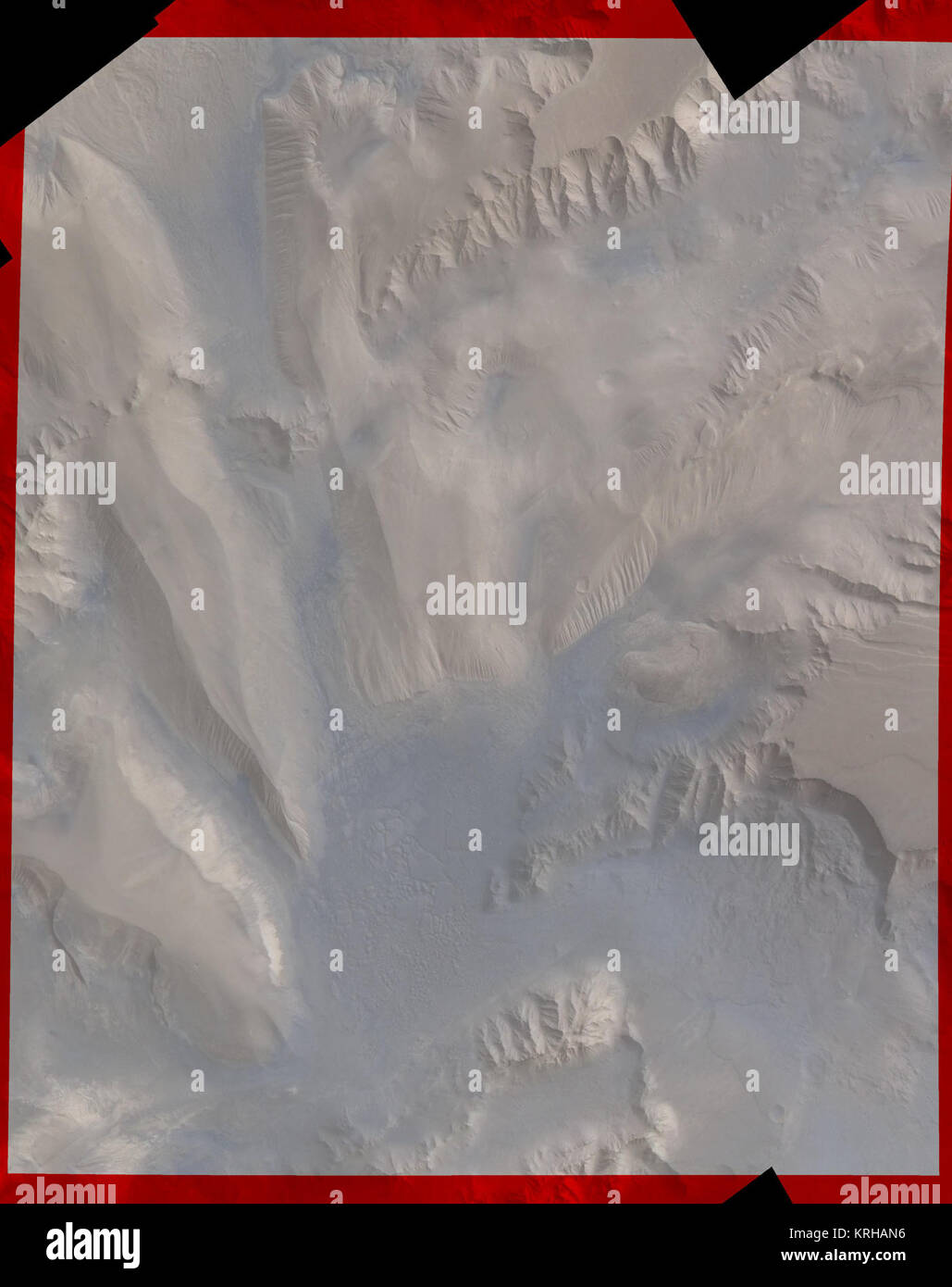 PIA00199 Candor Chasm in Valles Marineris Stock Photo - Alamy