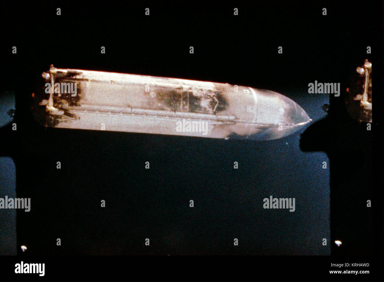 STS-1 Space Shuttle Columbia discarded external tank Stock Photo - Alamy