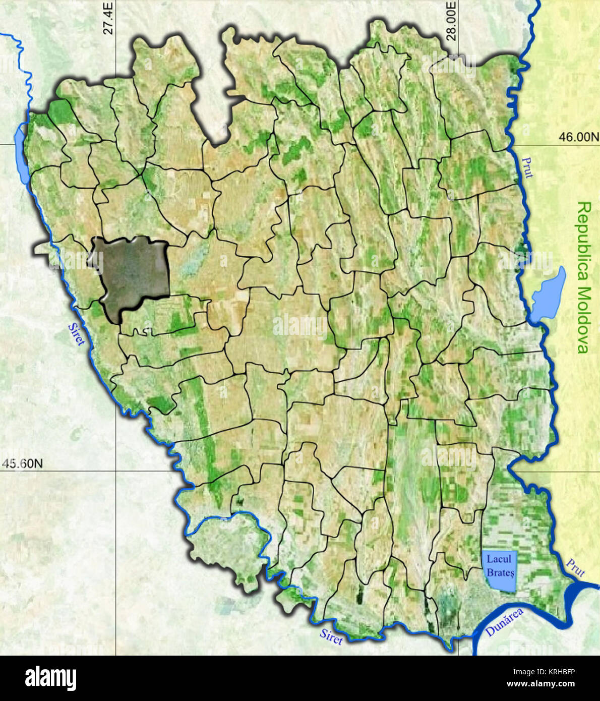 Tecuci judetul Galati Stock Photo - Alamy