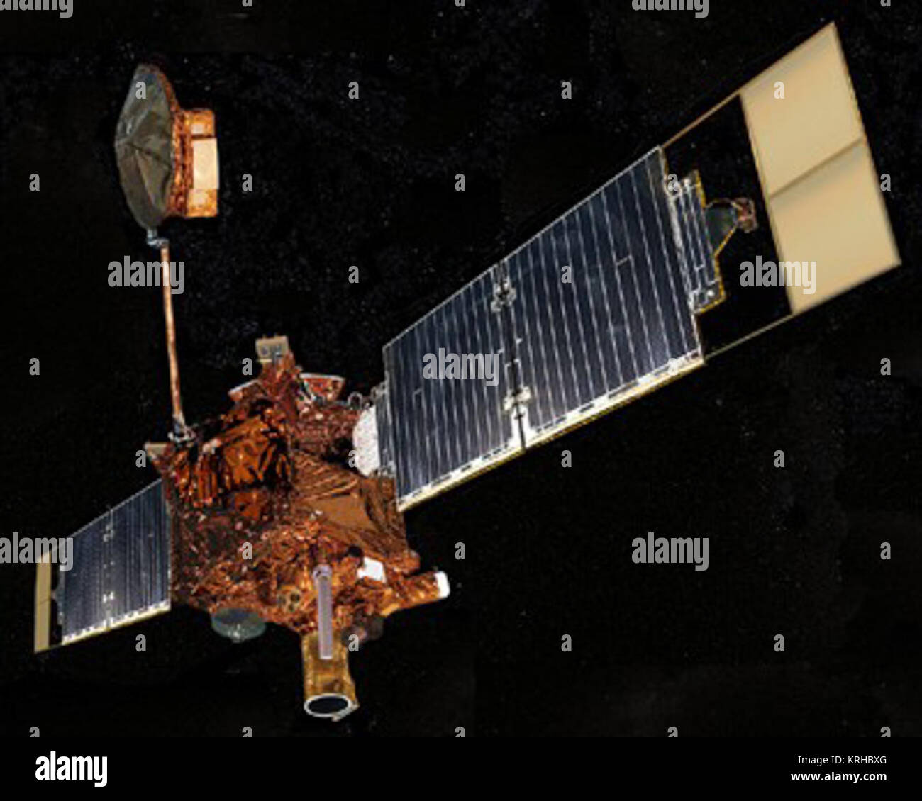 Mars global surveyor cropped Stock Photo - Alamy