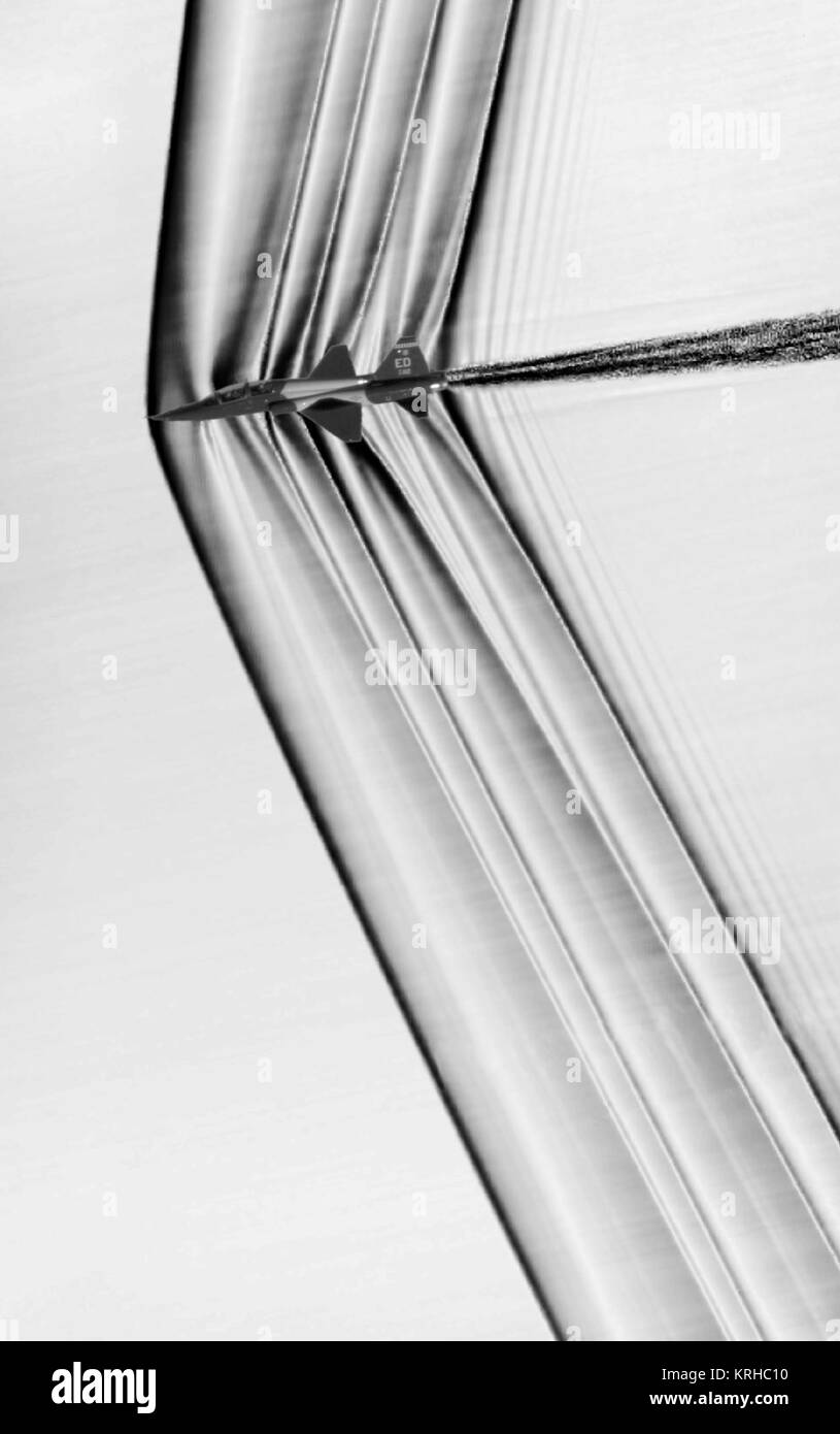 Shockwave pattern around a T-38C observed with Background-Oriented ...