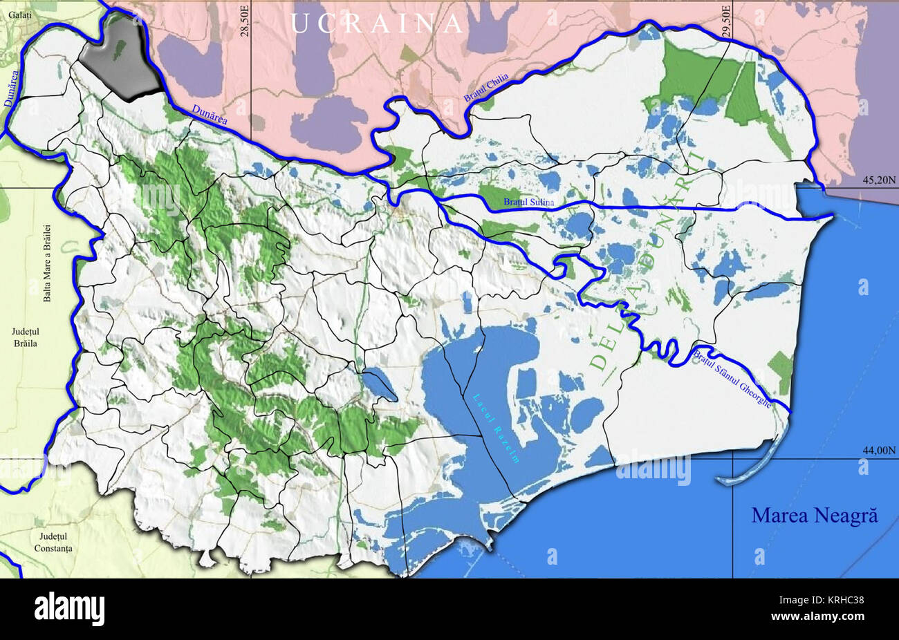 Grindu judetul Tulcea Stock Photo - Alamy