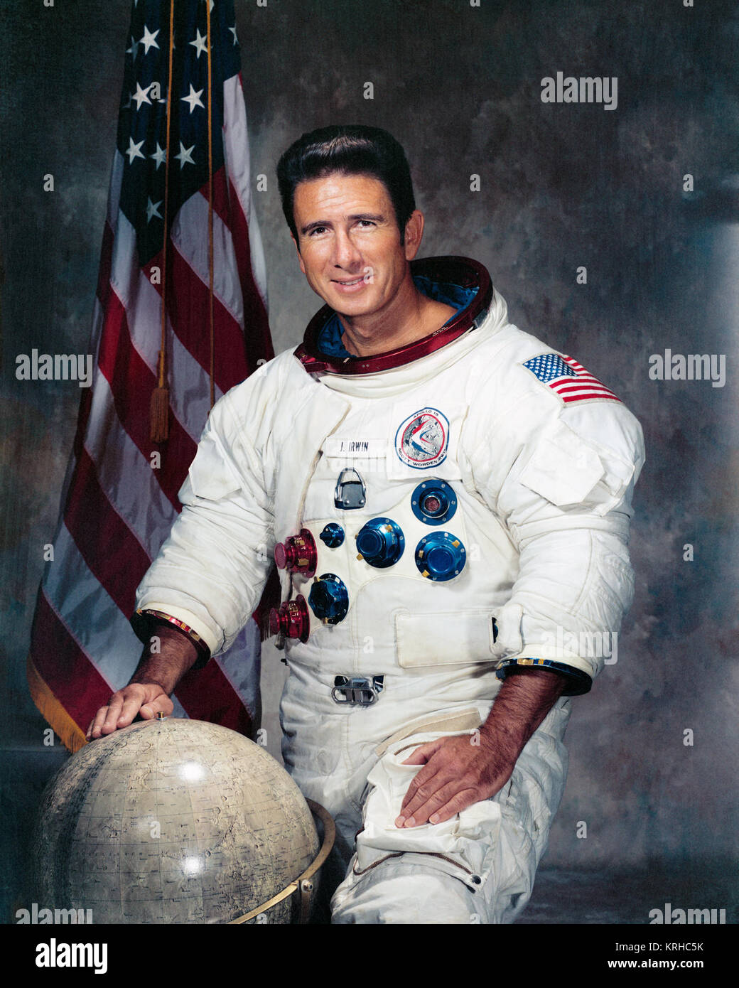 Jim Irwin Apollo 15 LMP Stock Photo - Alamy