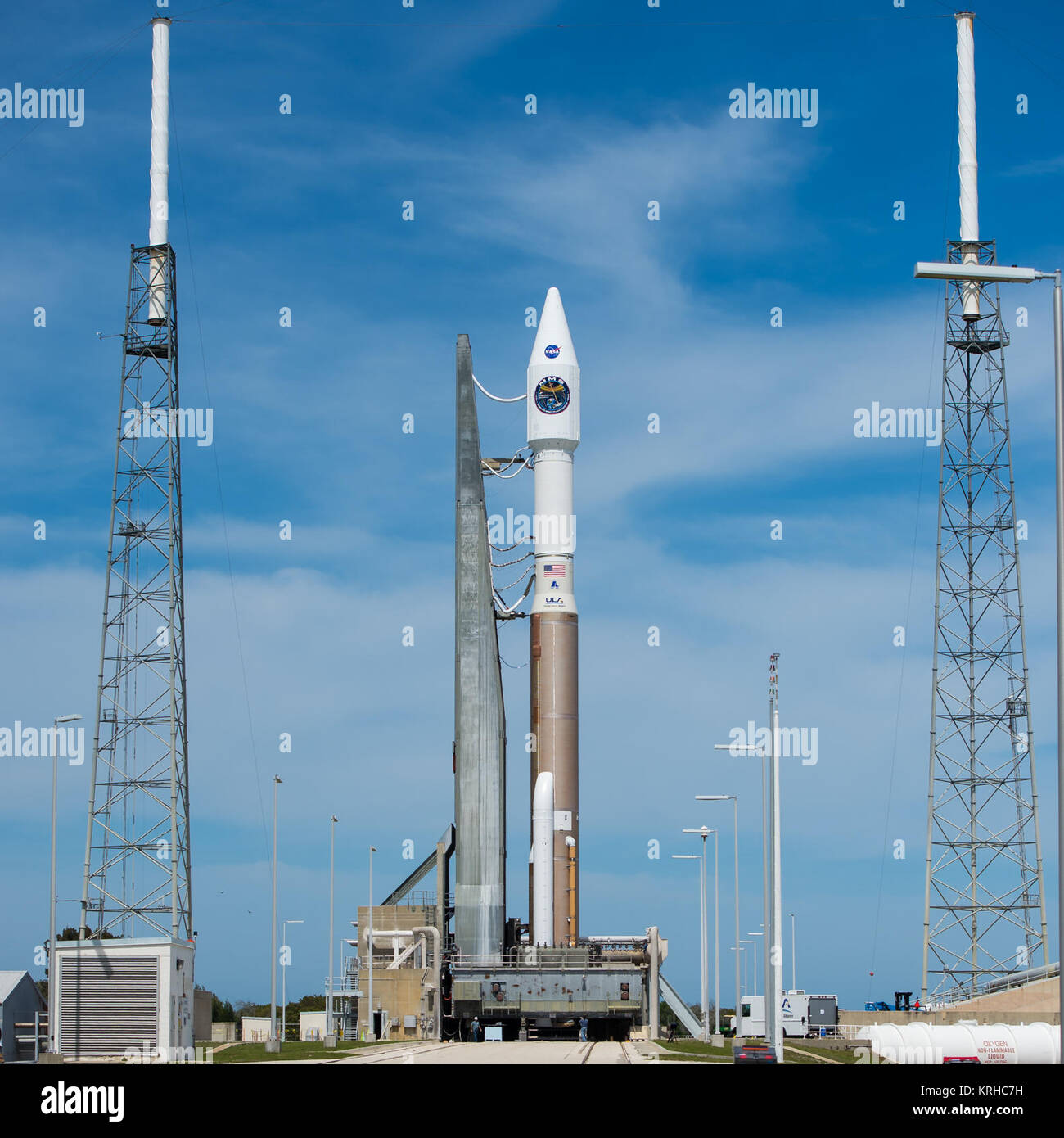 The United Launch Alliance Atlas V rocket with NASA’s Magnetospheric ...