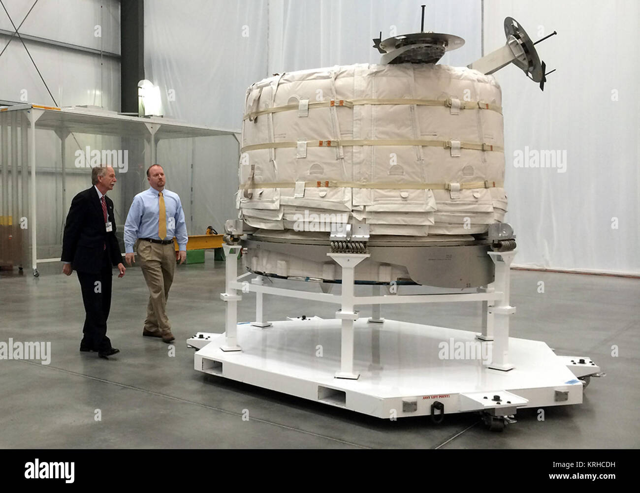 Bigelow Expandable Activity Module at Bigelow's facility in Las Vegas ...