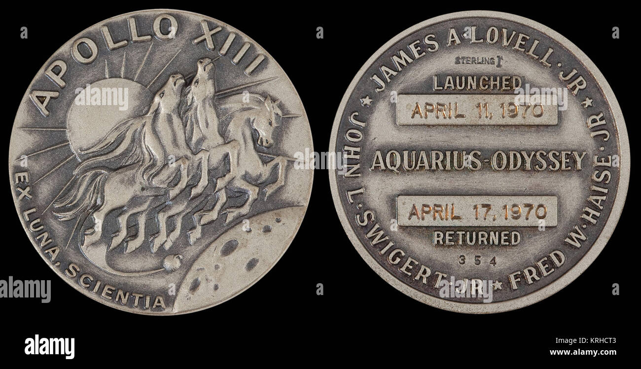 Apollo 13 mission artifacts hi-res stock photography and images - Alamy