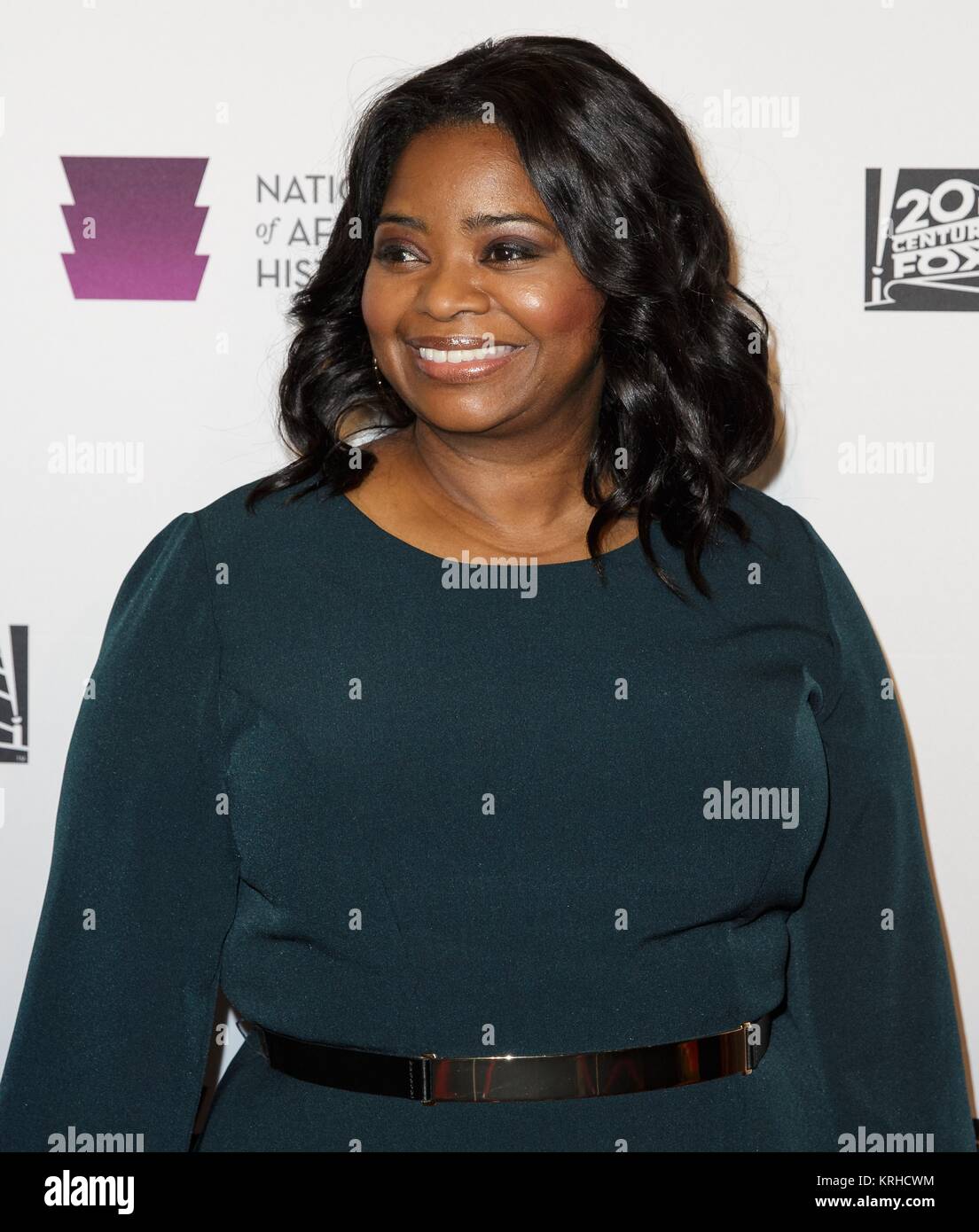 Actress Octavia Spencer walks the red carpet during a screening of the ...