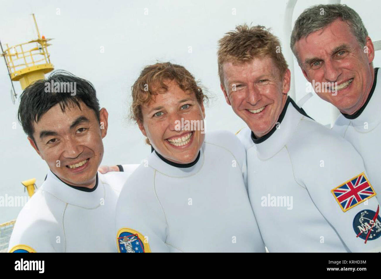 NEEMO 16 crew Stock Photo - Alamy
