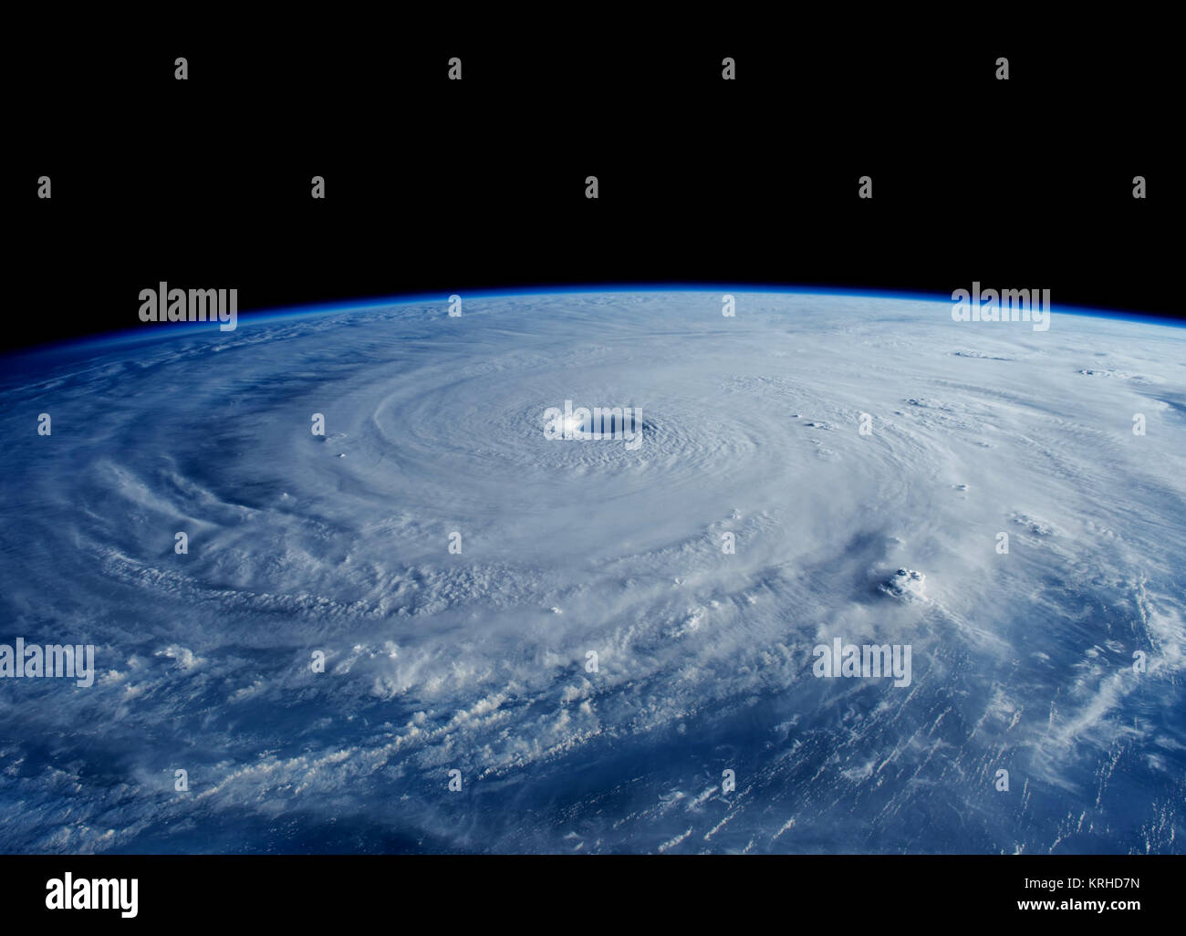 Maysak seen from the ISS 6 Stock Photo - Alamy