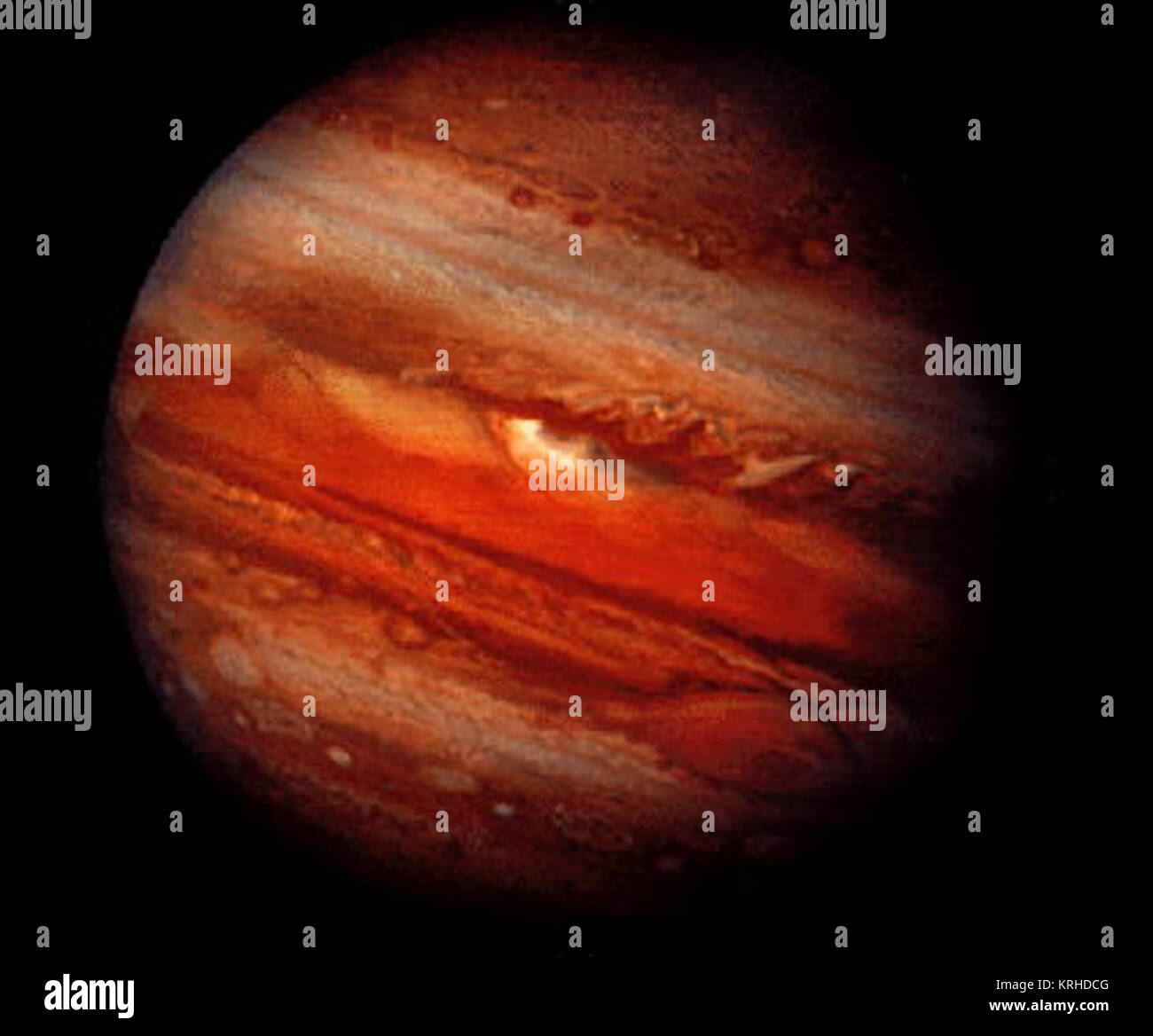 Full Disk of Jupiter Stock Photo - Alamy