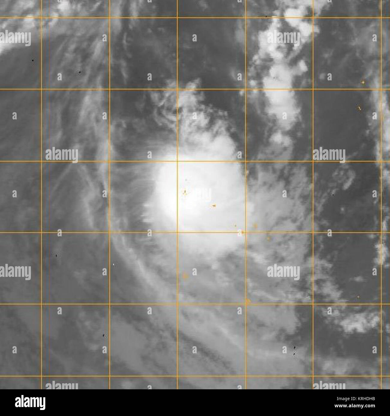 Cyclone Pat on February 10, 2010 at 1500z Stock Photo - Alamy