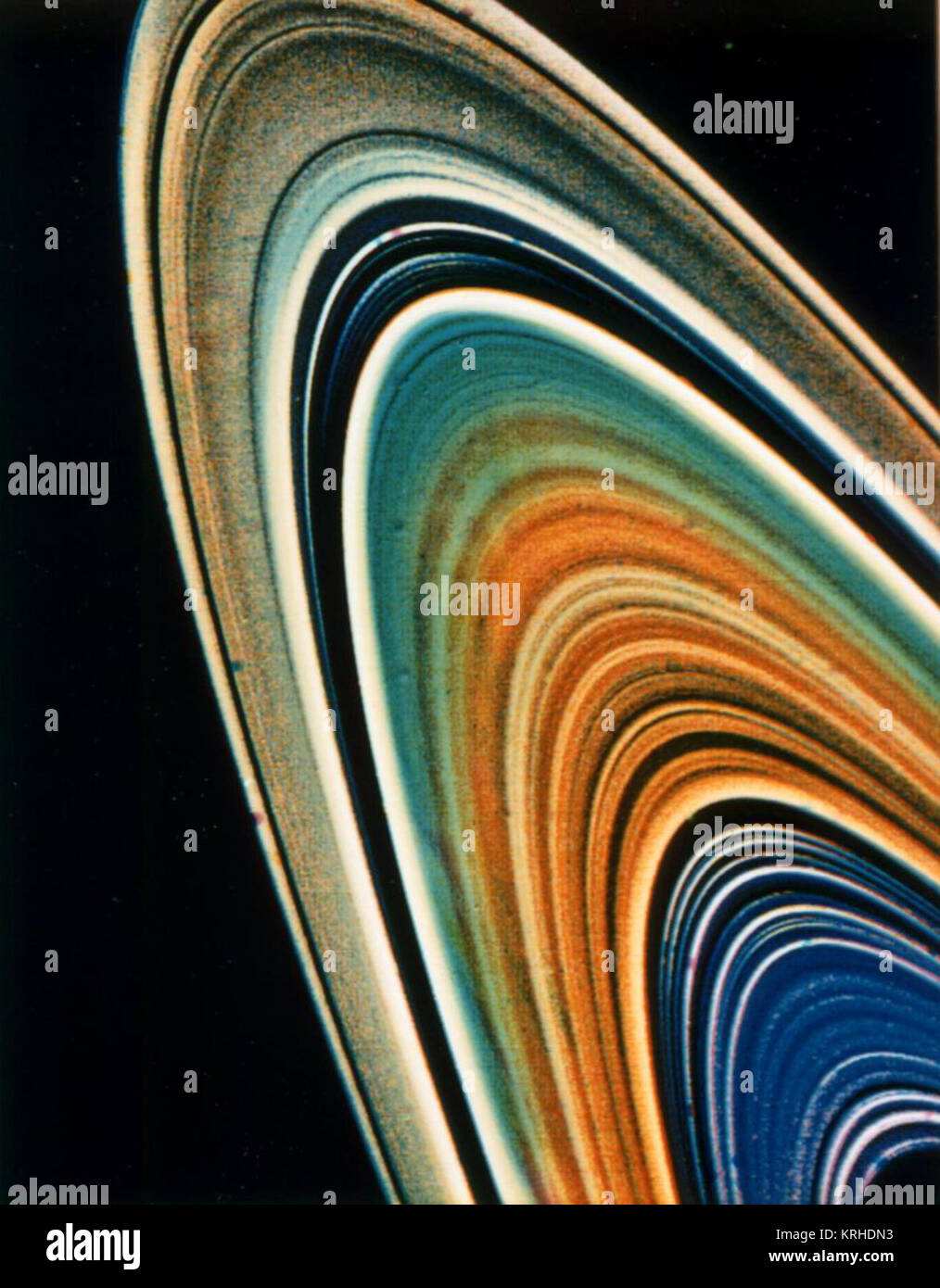 PIA01486 Composition Differences within Saturn's Rings (rotated Stock ...