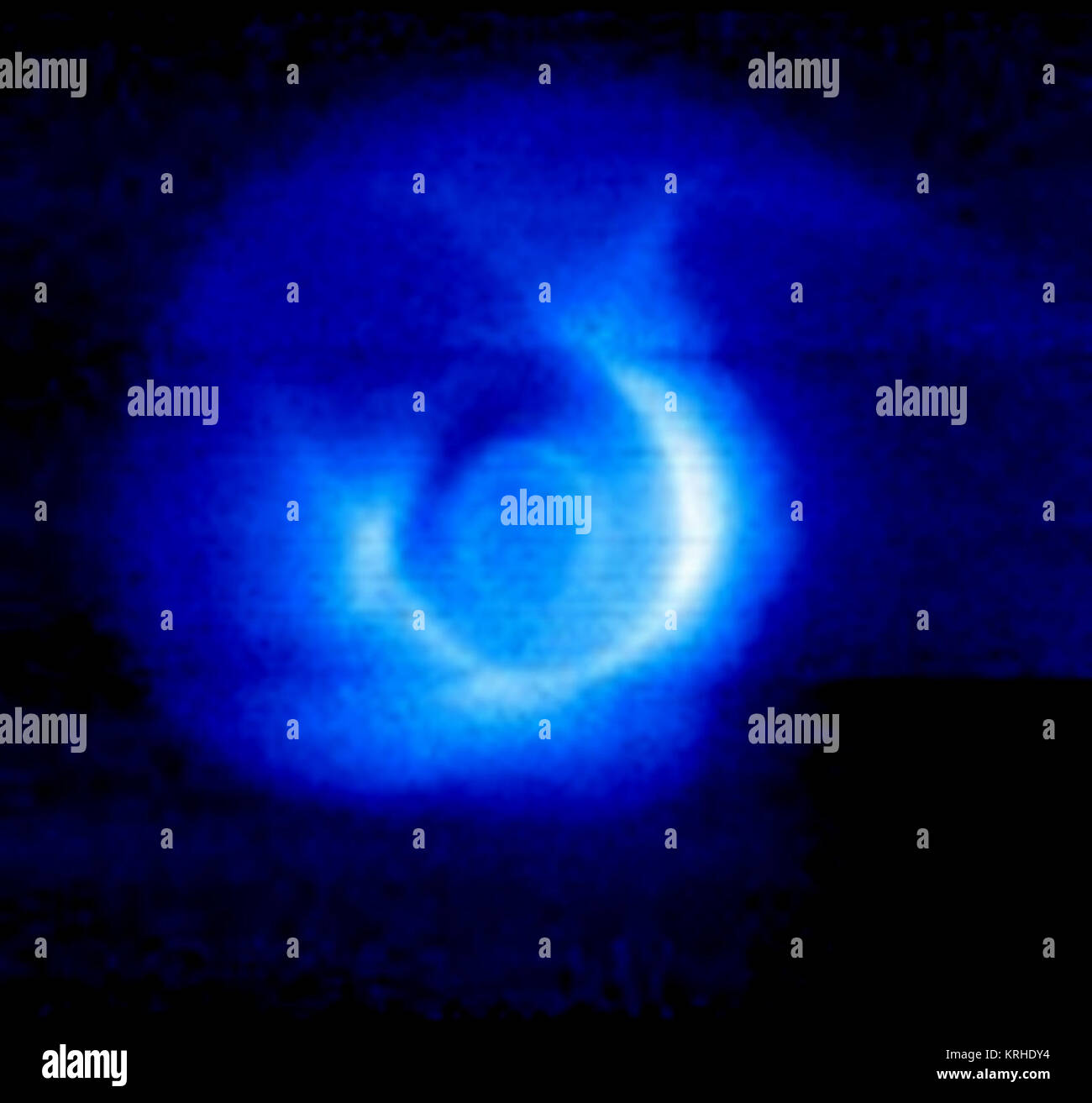 January 12, 2001 version Earth plasmasphere in EUV Stock Photo - Alamy