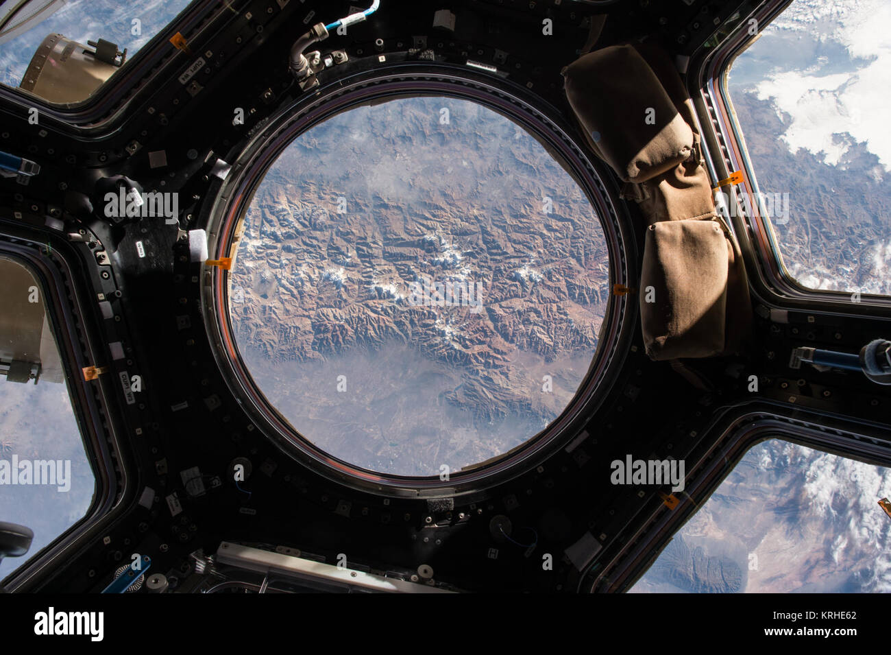 ISS-43 Earth view from the cupola onboard the ISS Stock Photo - Alamy