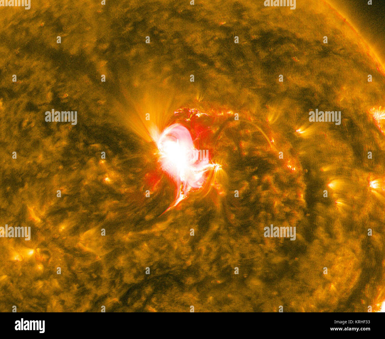 Sun flare space astronomy hi-res stock photography and images - Alamy