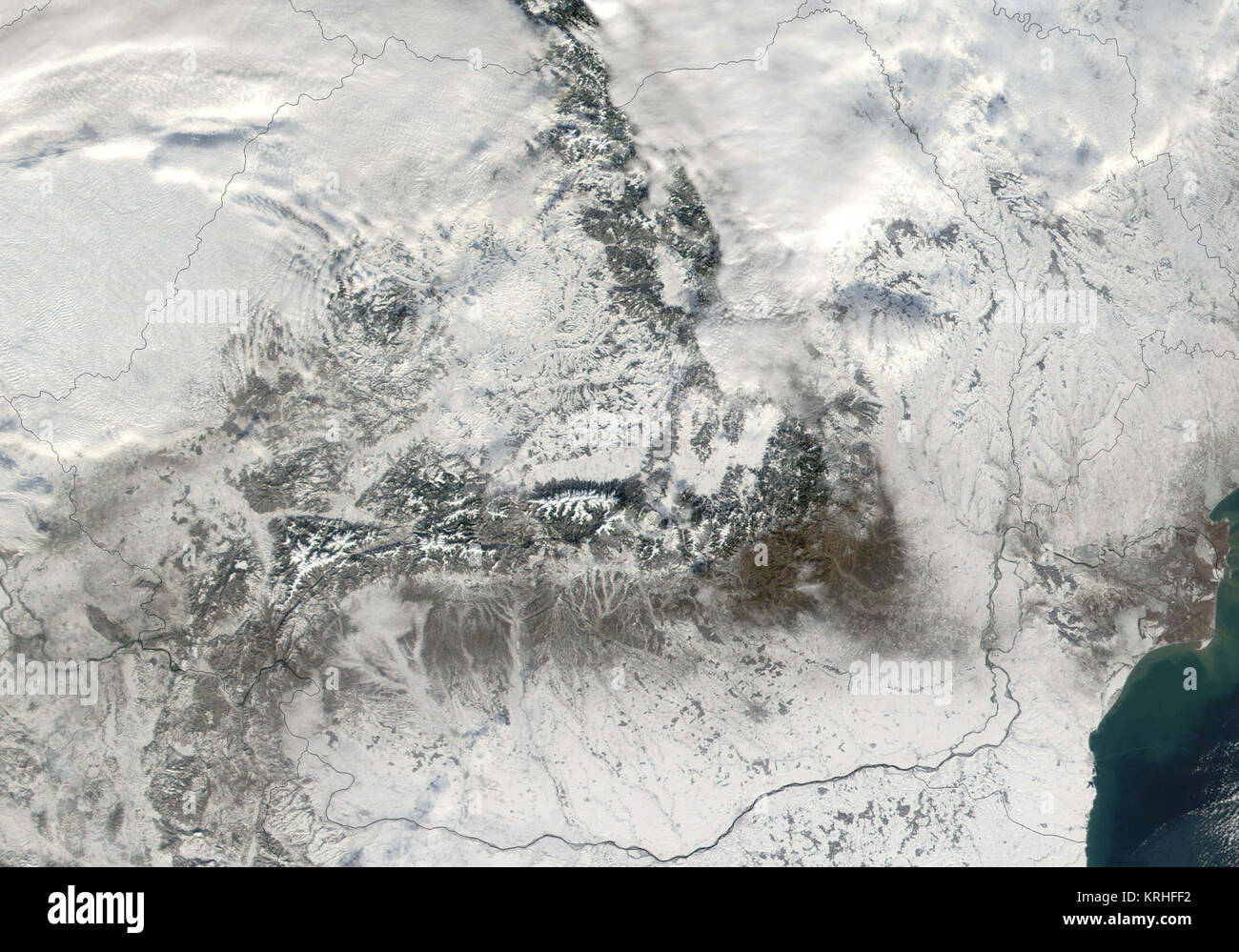 2001 satellite image hi-res stock photography and images - Alamy