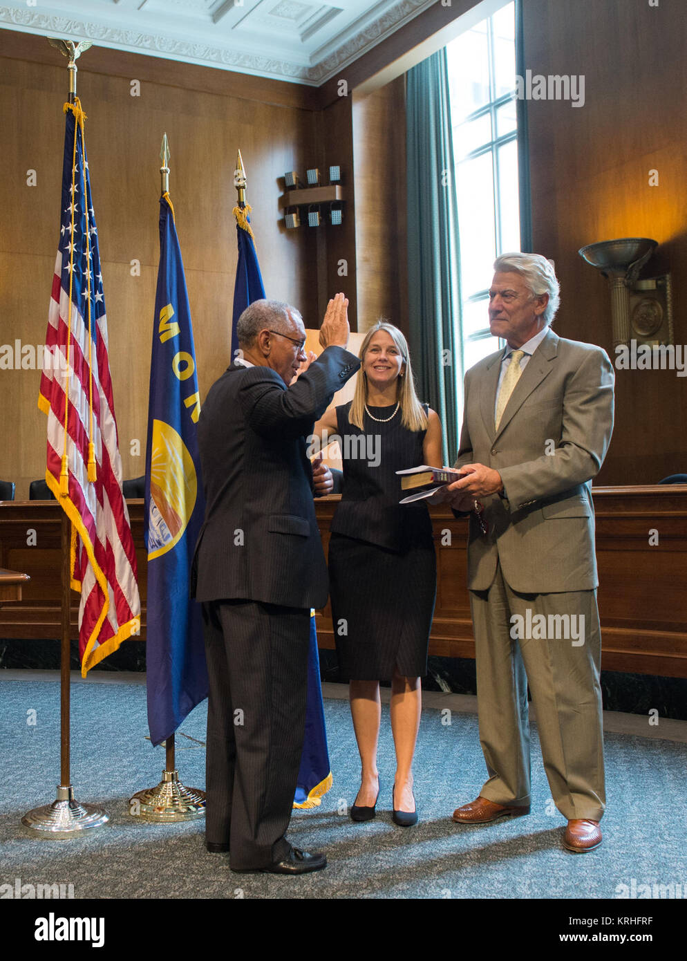 Dr. Dava J. Newman is ceremonially sworn-in as NASA Deputy ...