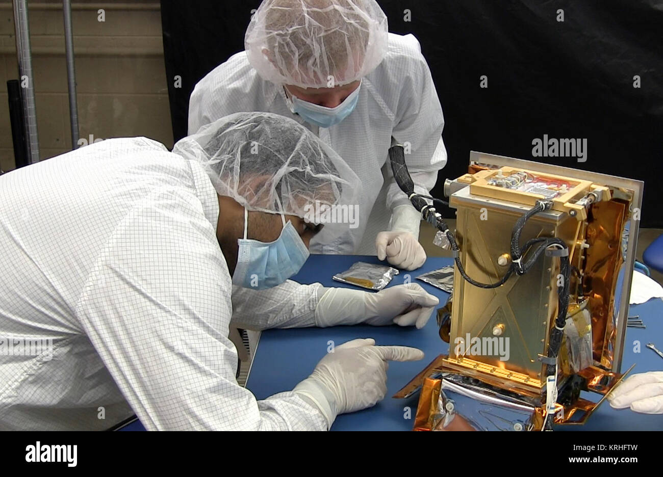 Osiris-Rex sprectometer Rexis students Stock Photo - Alamy