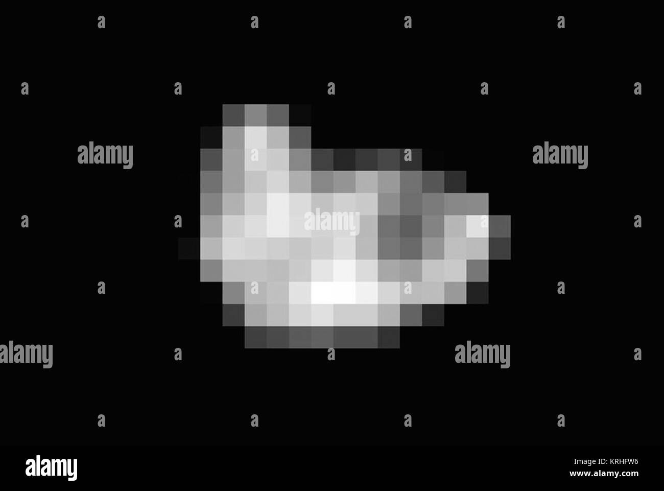 Hydra (moon) 2015-7-15 (raw Stock Photo - Alamy