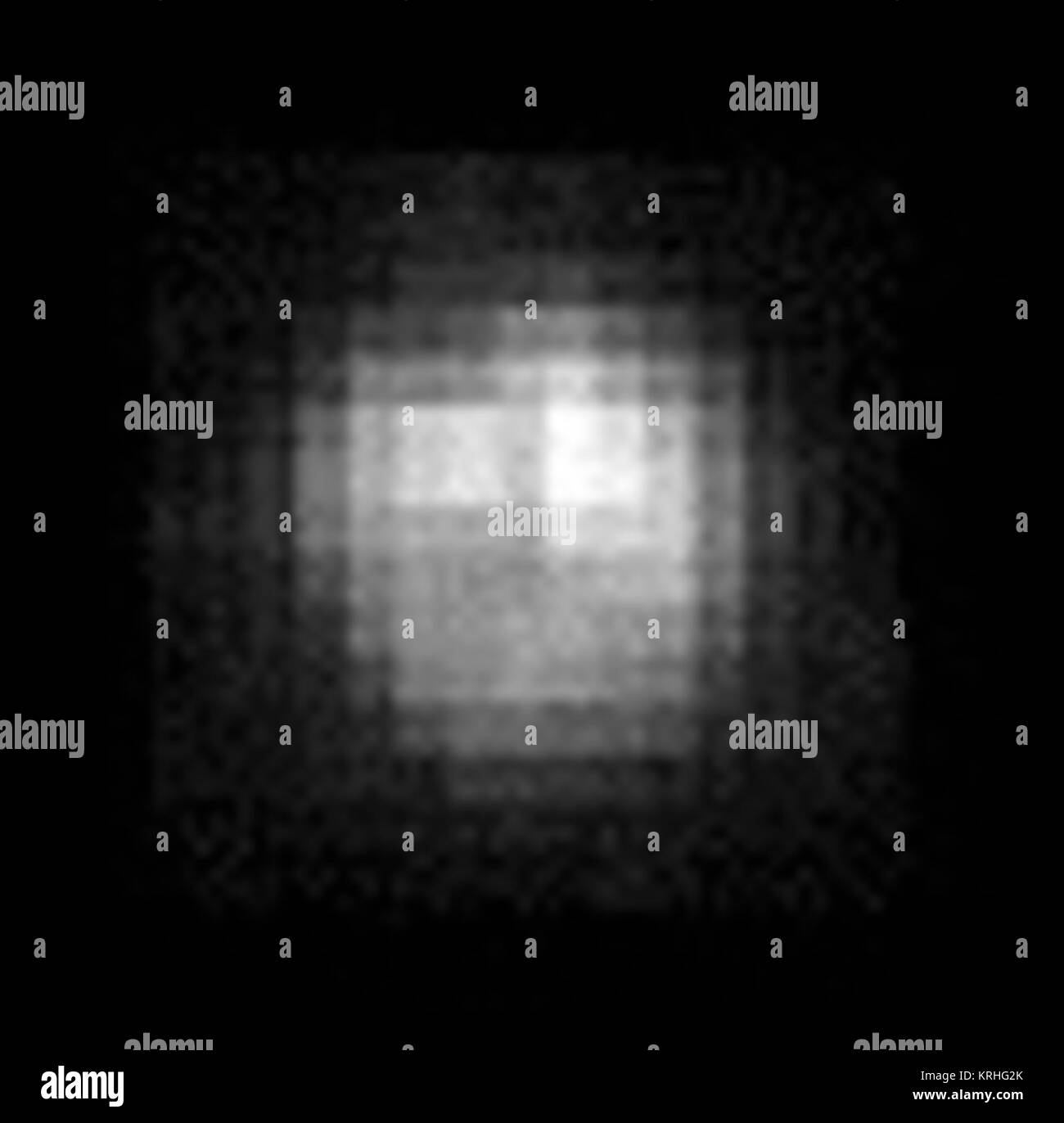 Pluto HST upper right Stock Photo - Alamy