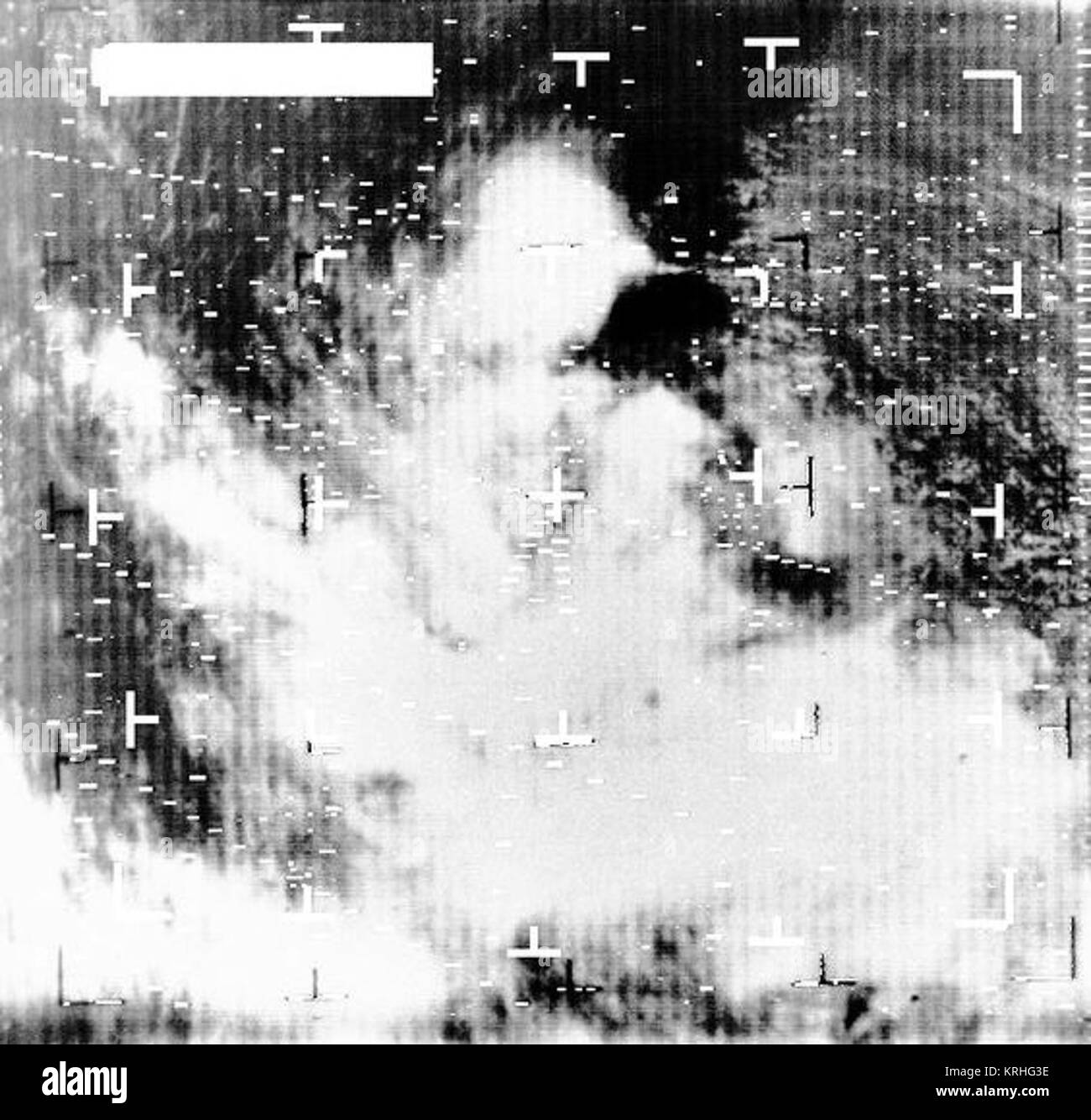 Hurricane Faith on August 20 1966 Stock Photo - Alamy